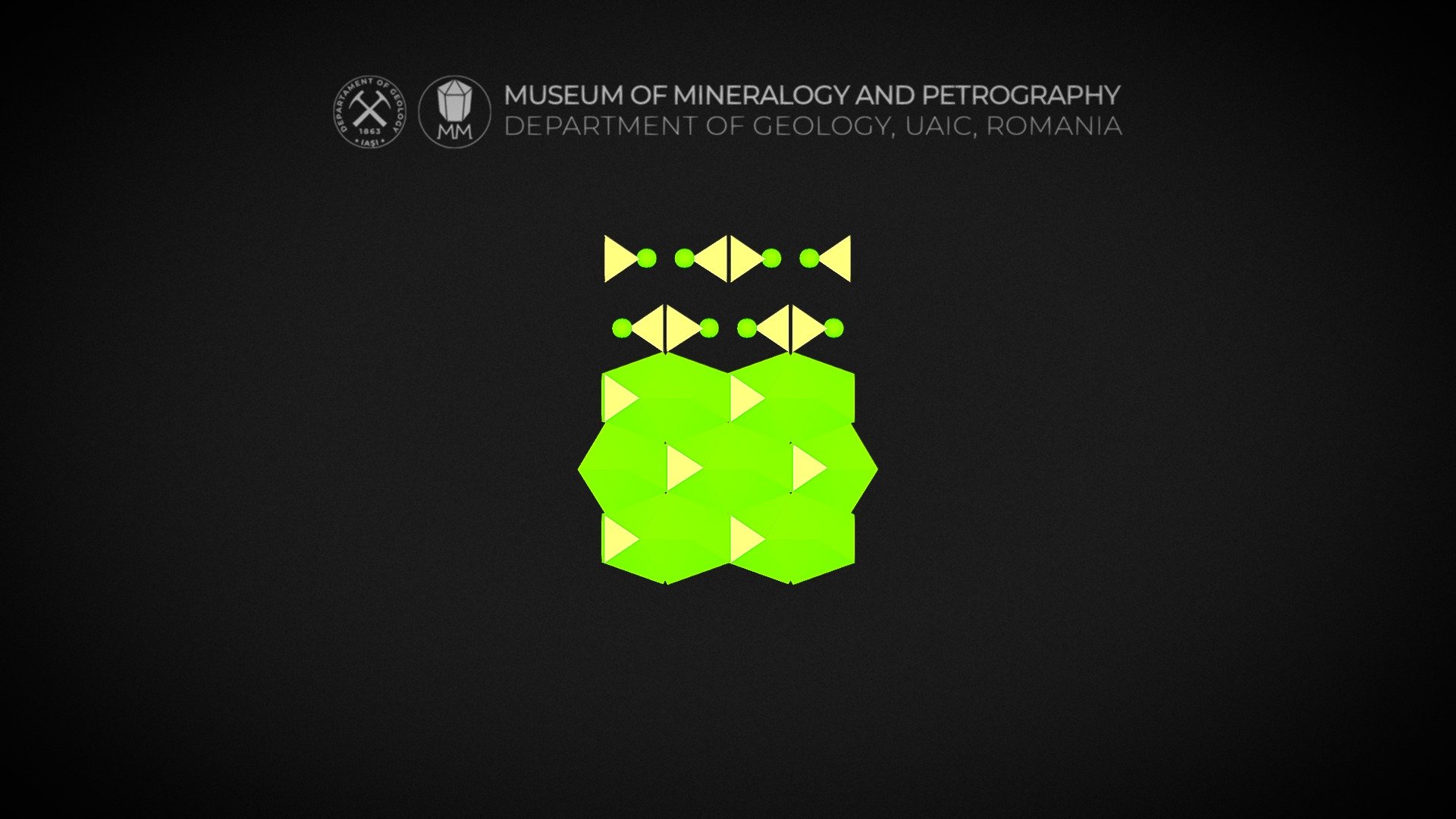 Crystal structure of Anhydrite - 3D model by Museum of Mineralogy and ...