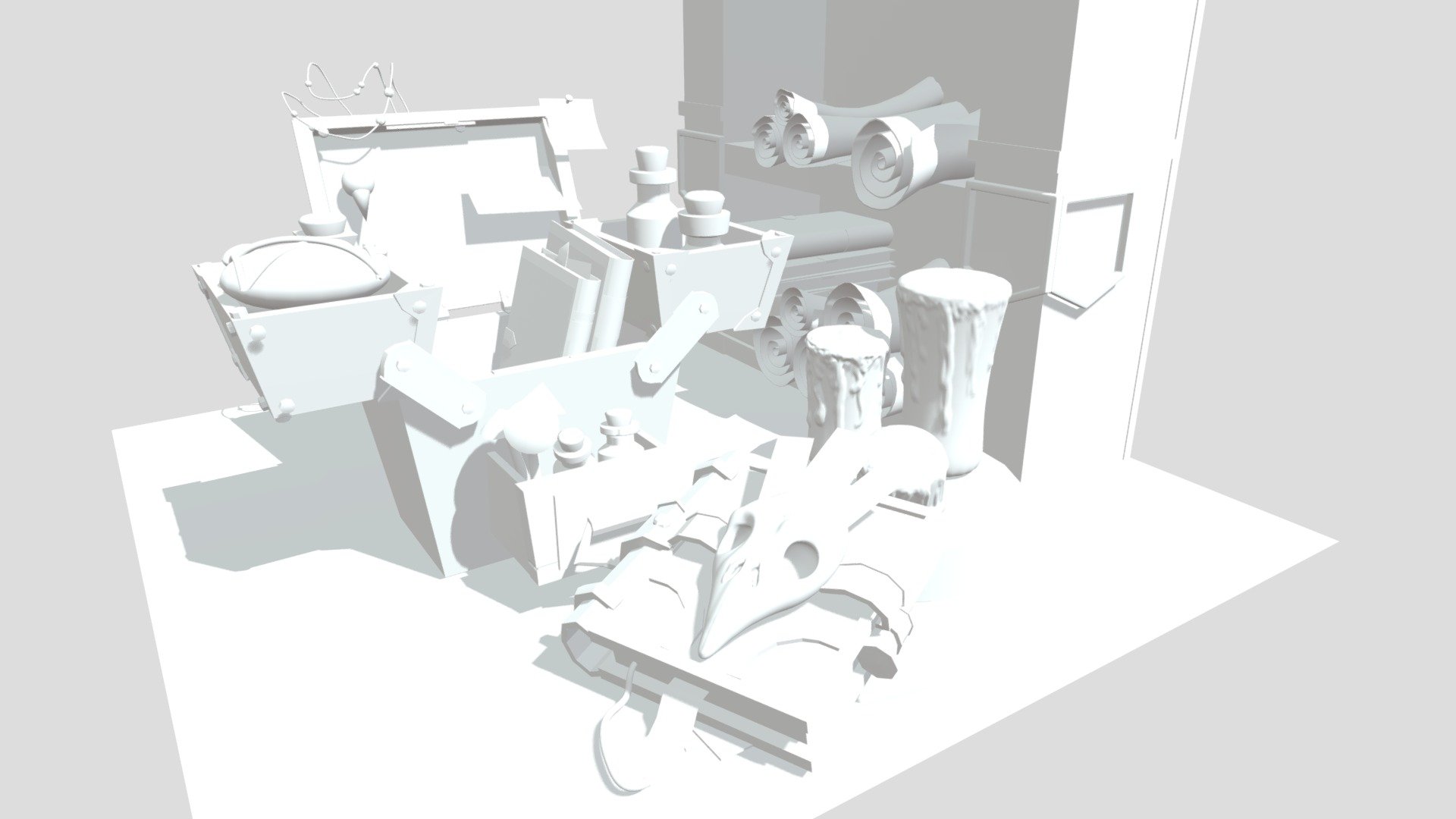 Witch_Box_2_1 - 3D model by J.Unger [380c825] - Sketchfab