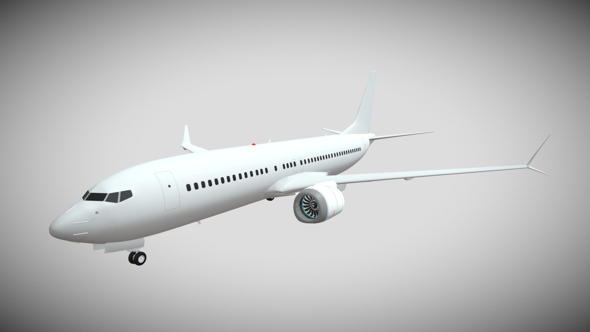 Boeing 737 MAX 8 - Download Free 3D model by Dlourine (@fDlruosne ...