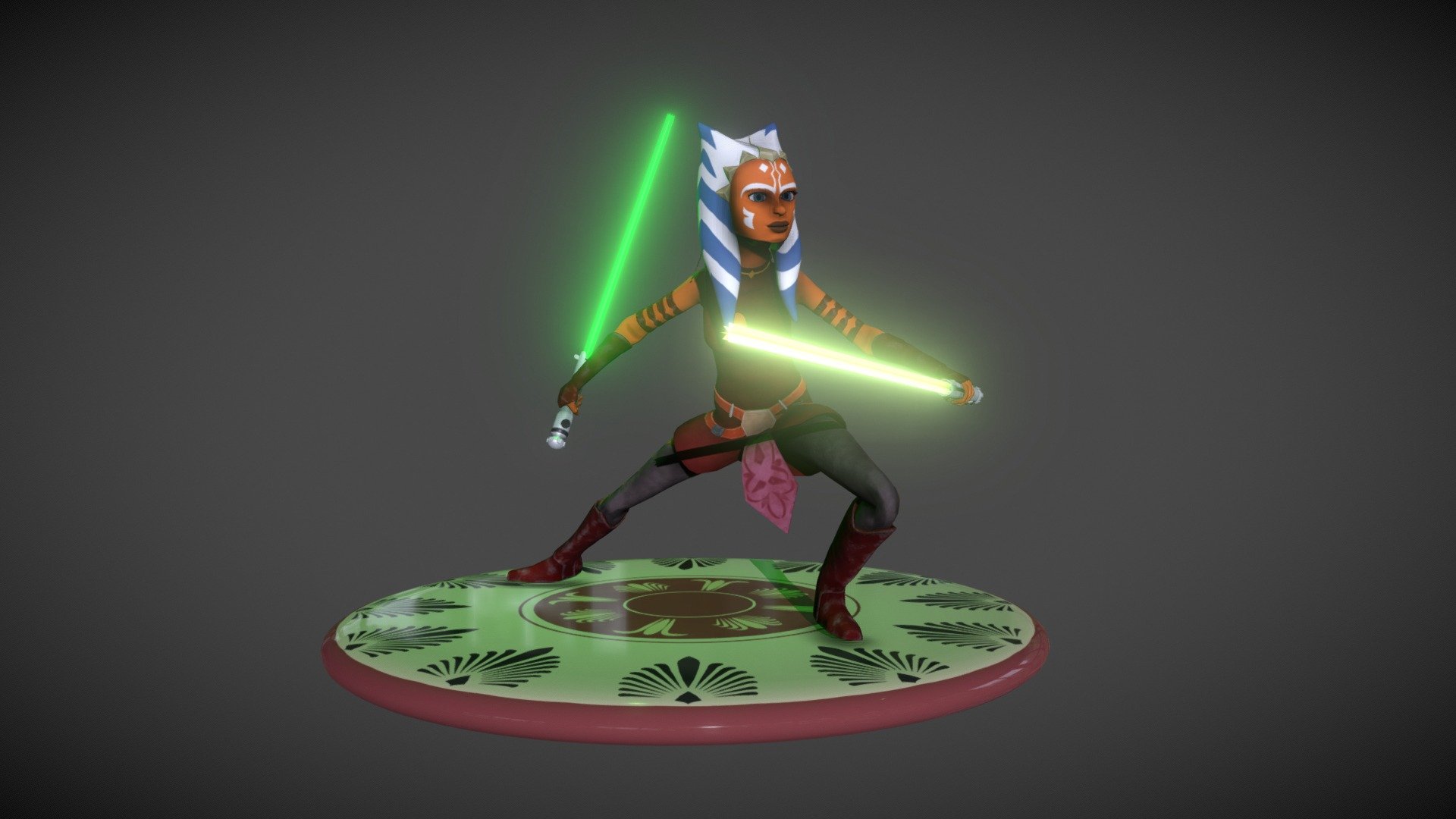 Ahsoka Tano Clone Wars - Buy Royalty Free 3D model by Jordan Younie ...