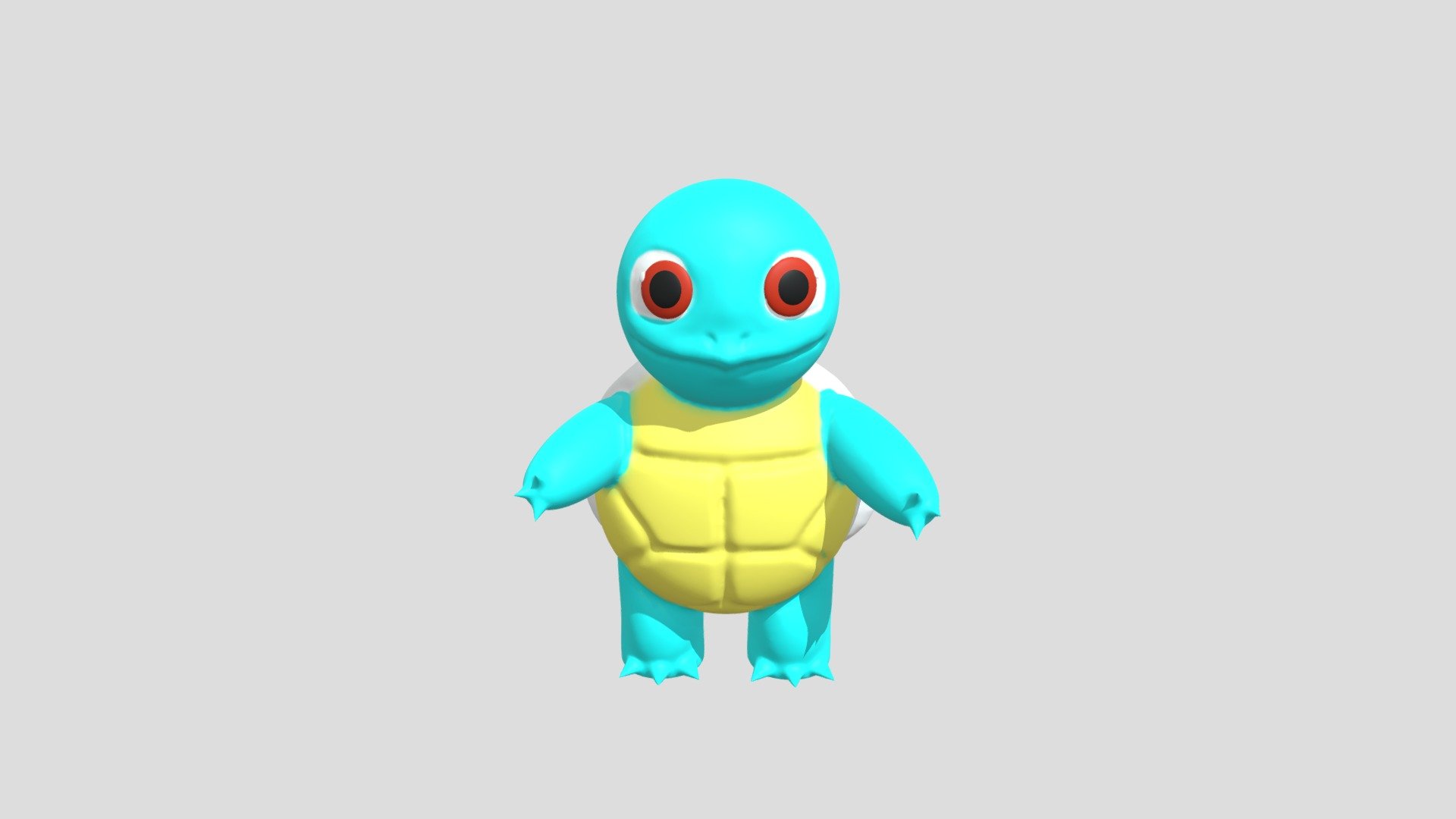 Squirtle - 3D model by Lupe_Gomez [380f171] - Sketchfab
