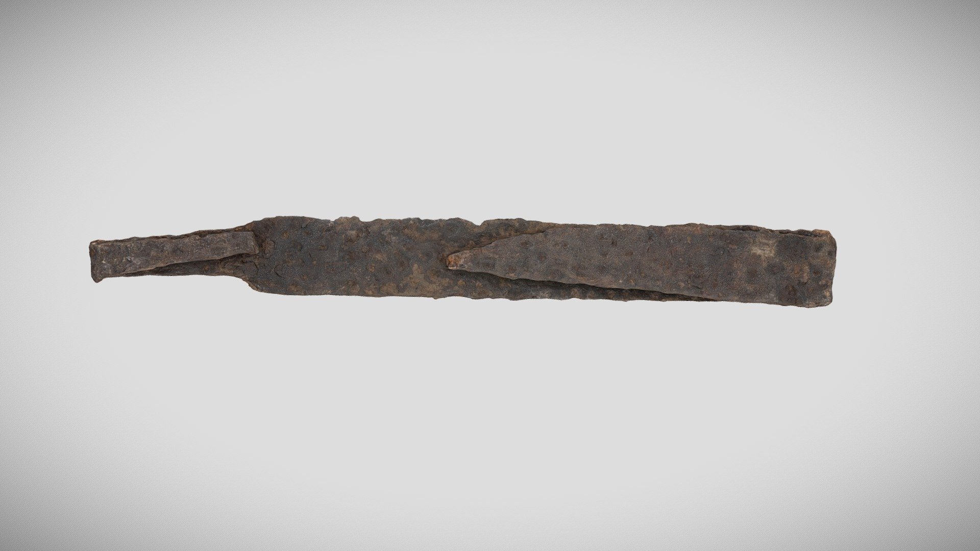 Single-edged sword - 3D model by Saaremaa Museum (@SaaremaaMuseum ...
