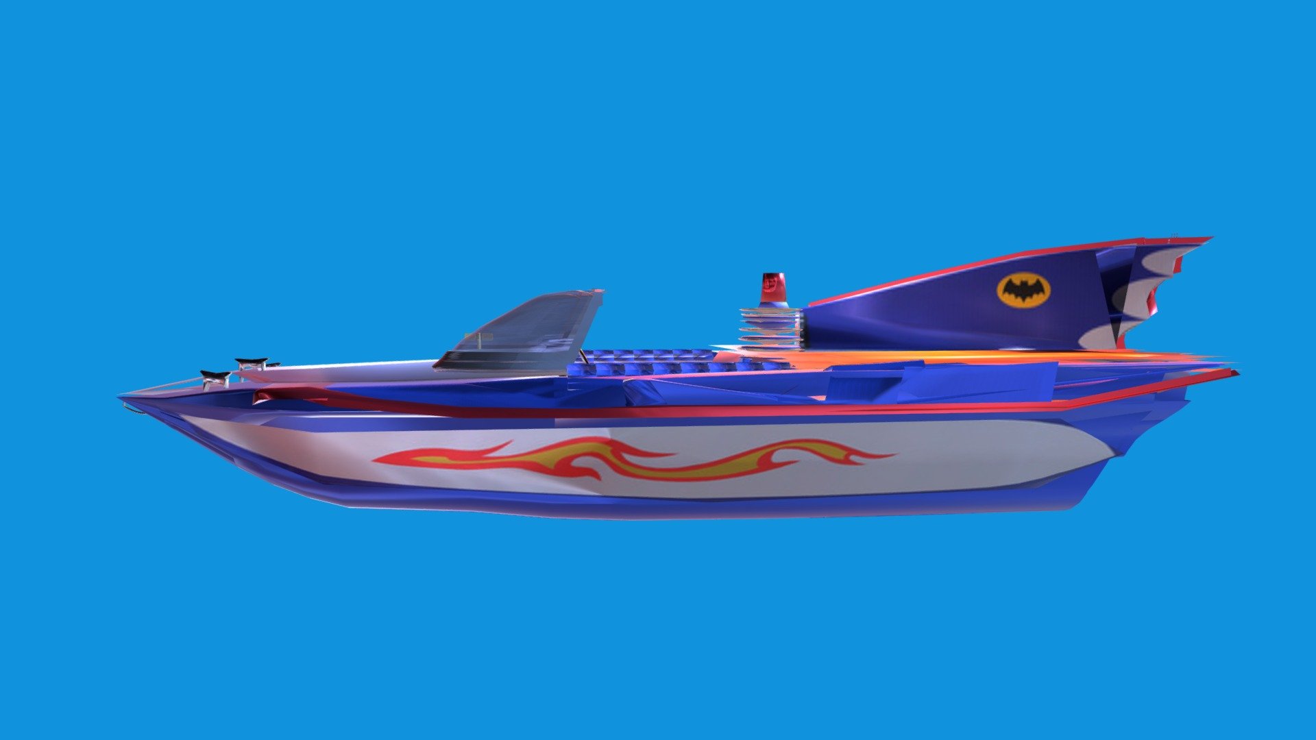 Floyds Batboat - 3D model by floydlewis [381116d] - Sketchfab