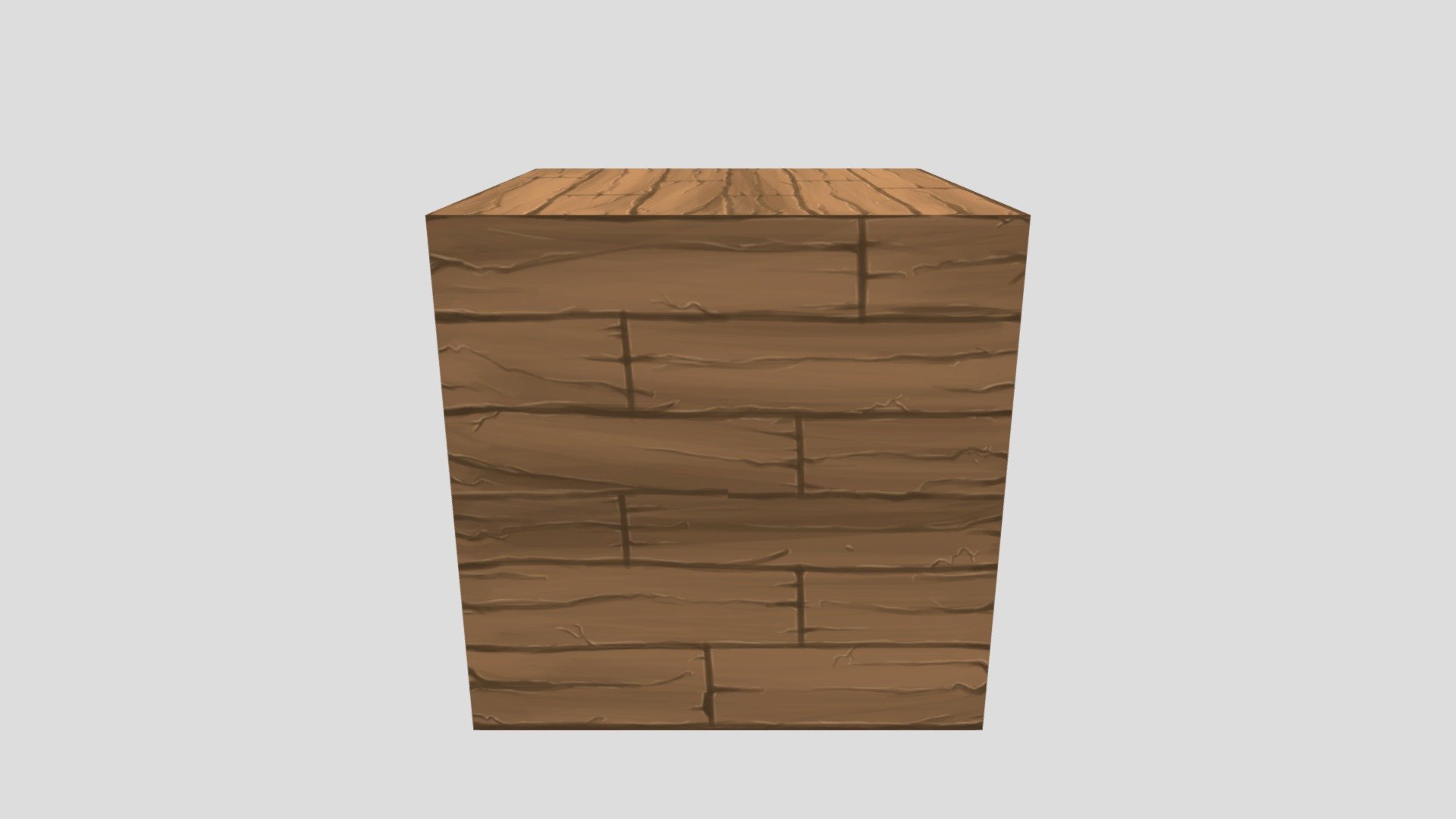 Wood Cube - 3D model by i hate avocados (@ihateavocados) [3811e72 ...