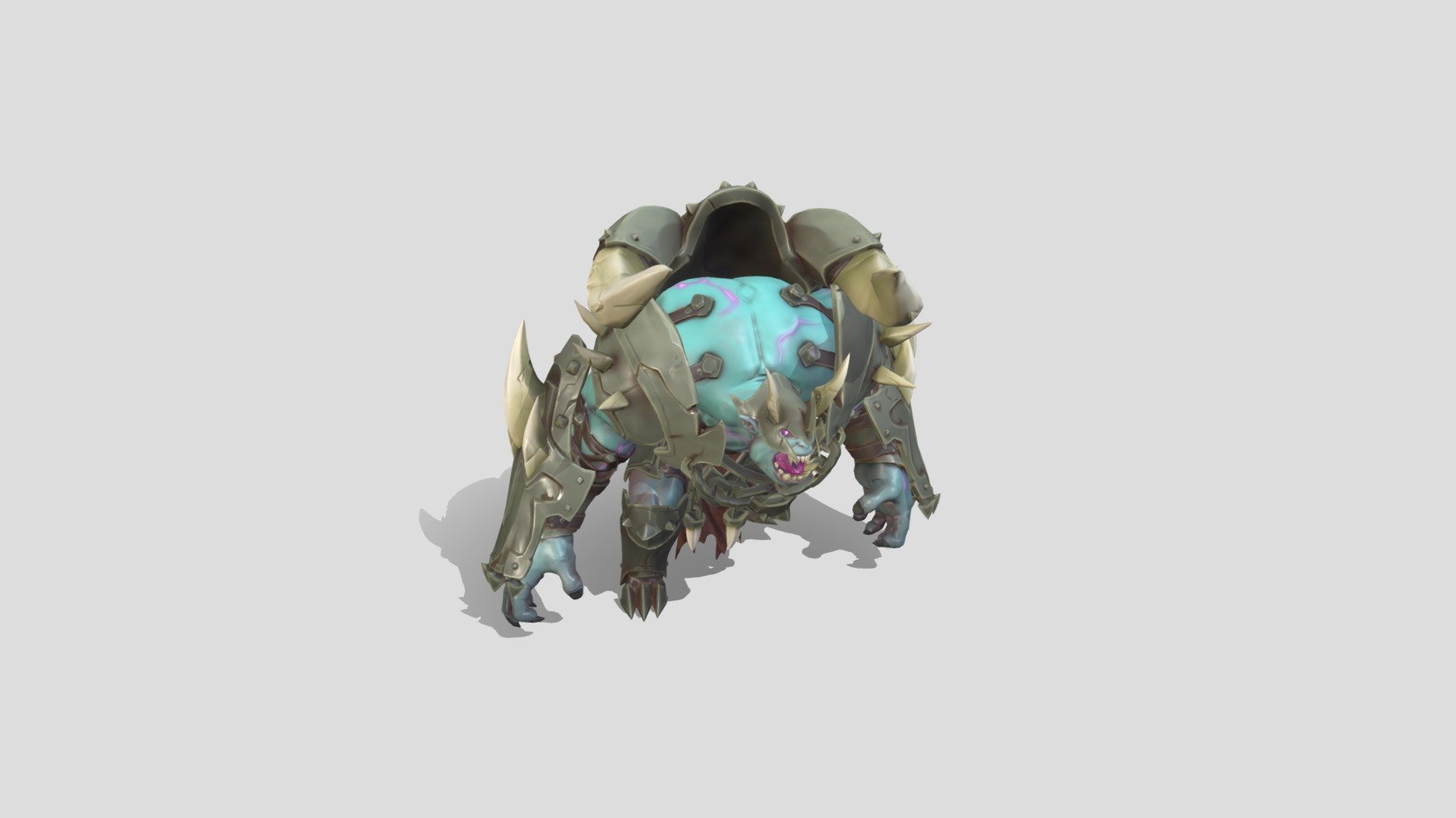 Orc boss - 3D model by Oliver Benedetti (@oliveryu2002) [381266f ...