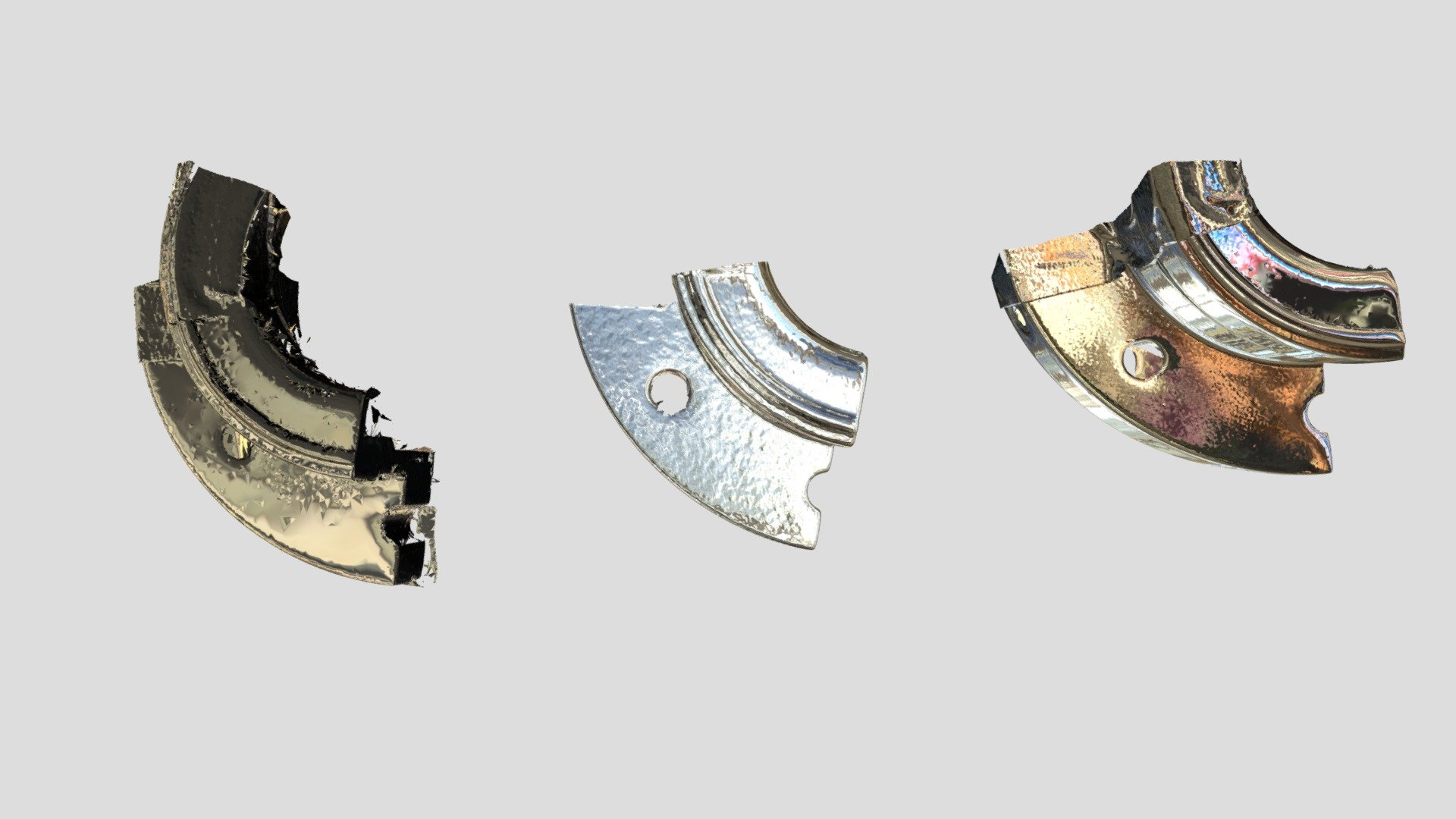 Chrome Part Samples - 3D model by Direct Dimensions (@dirdim) [3815908 ...