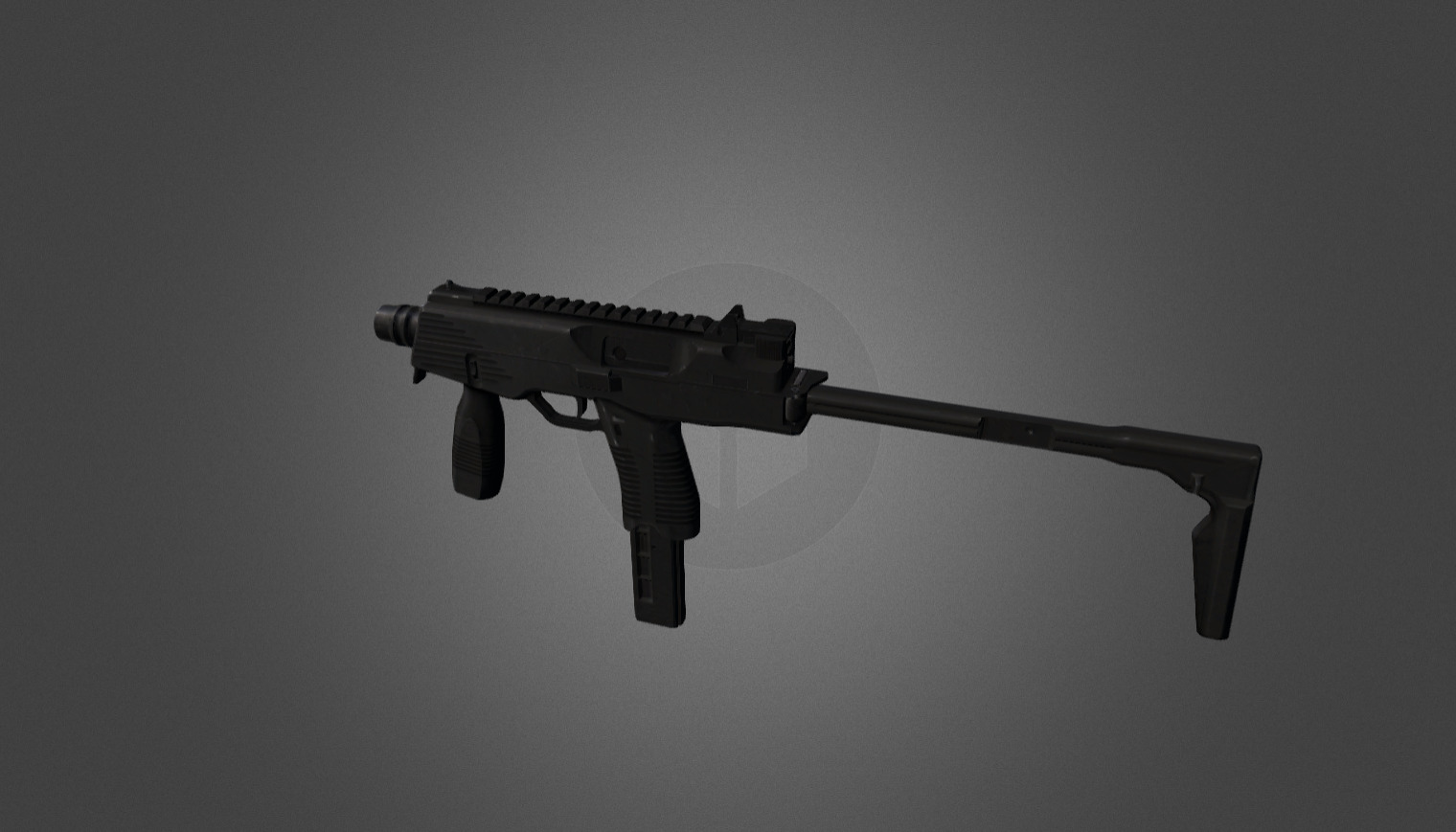 Submachine Gun 2 - PPAEK919K - 3D model by valga-games [38167f3 ...