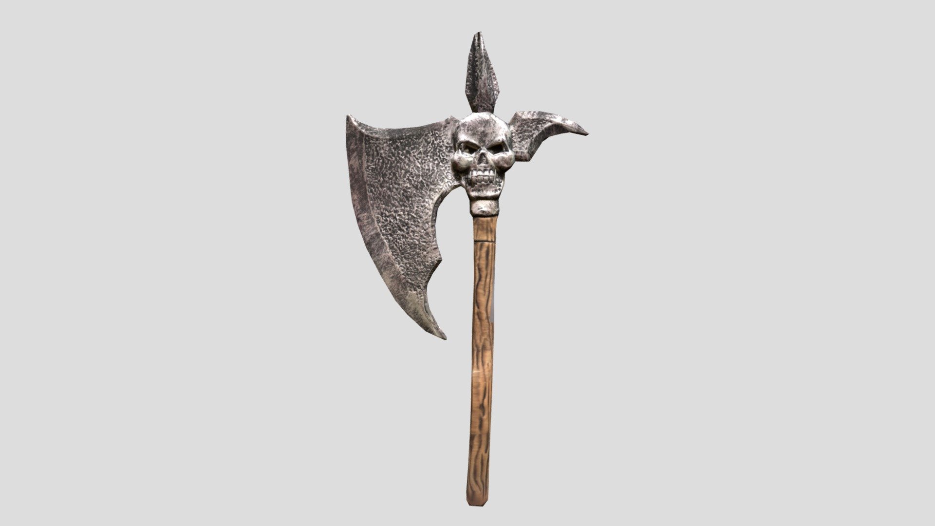 Skull Axe - Download Free 3D model by David Wigforss (@dwigfor) [3818c8d] - Sketchfab