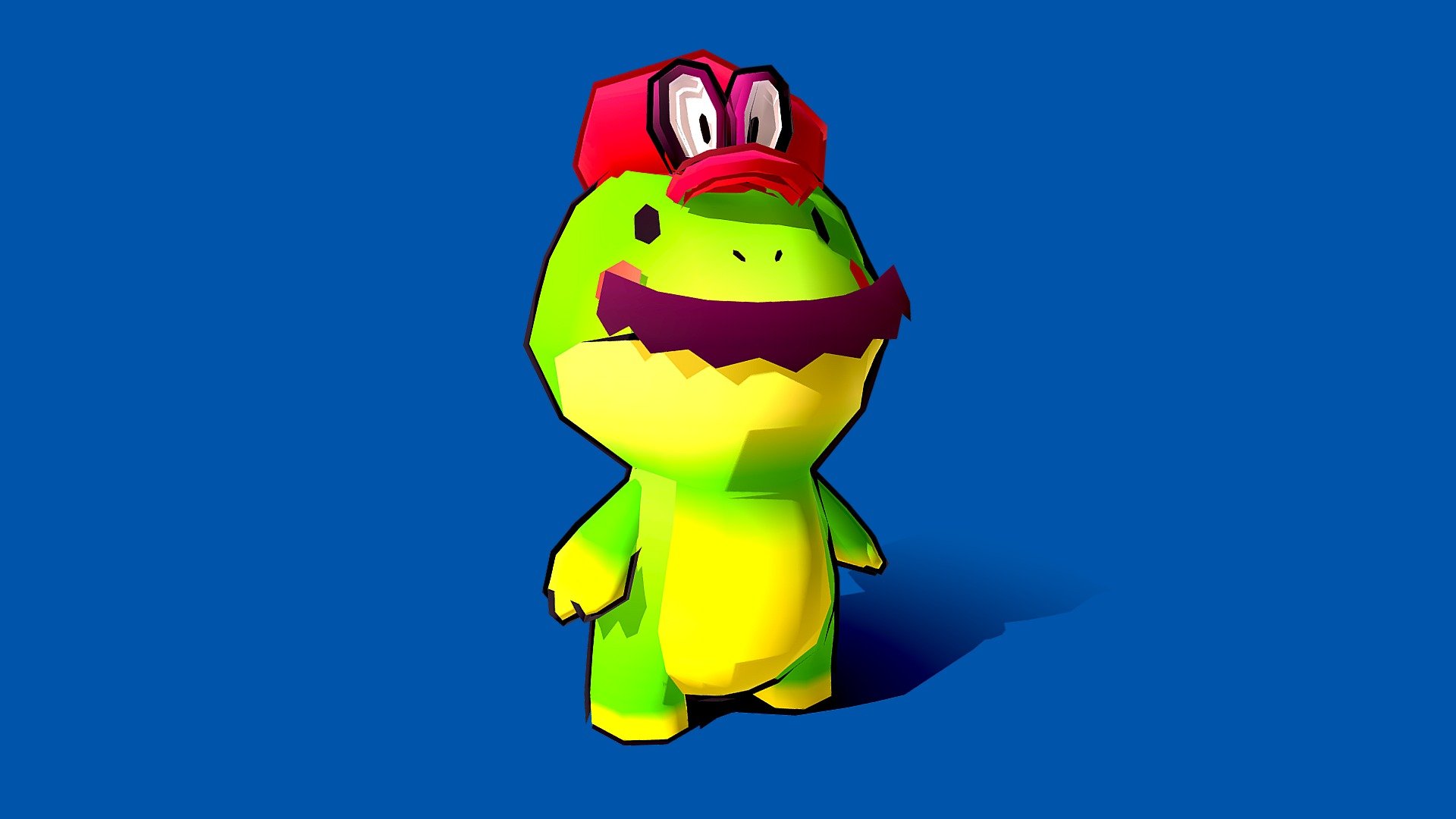 Mario Odyssey Frog #GradientChallenge - 3D model by Ino Esteves ...