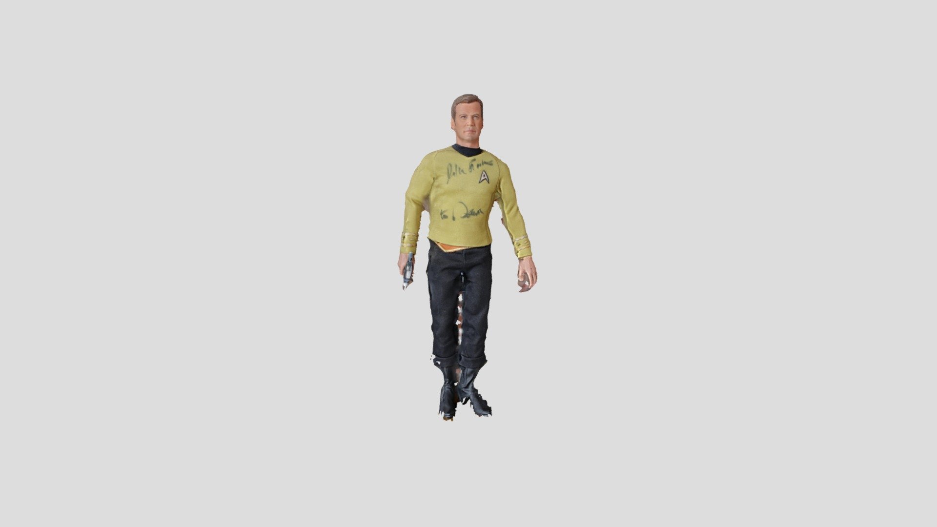 Captain Kirk - Download Free 3D model by kembas [3820a48] - Sketchfab