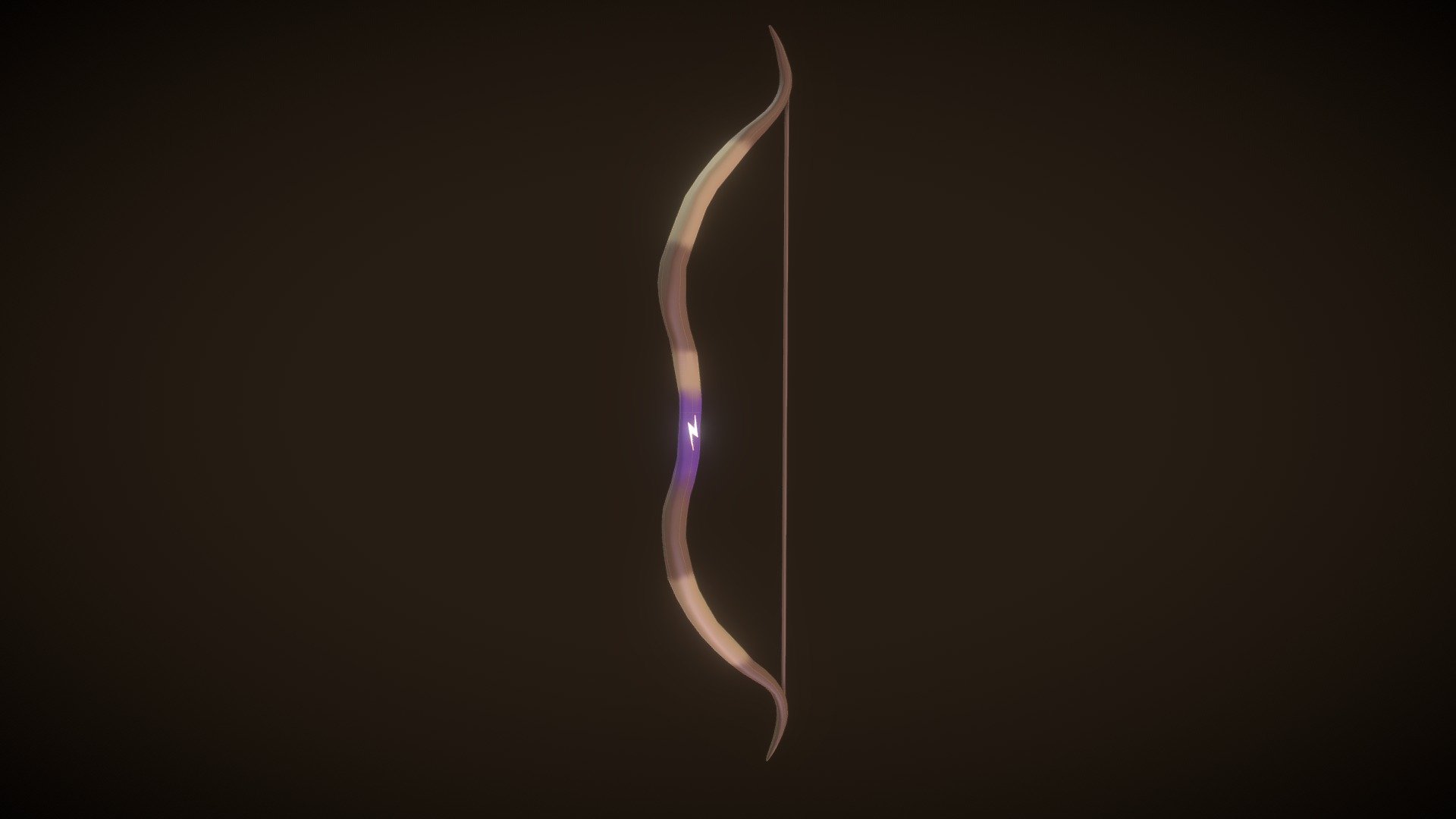 Lightning powered bow model low-poly - Download Free 3D model by ...