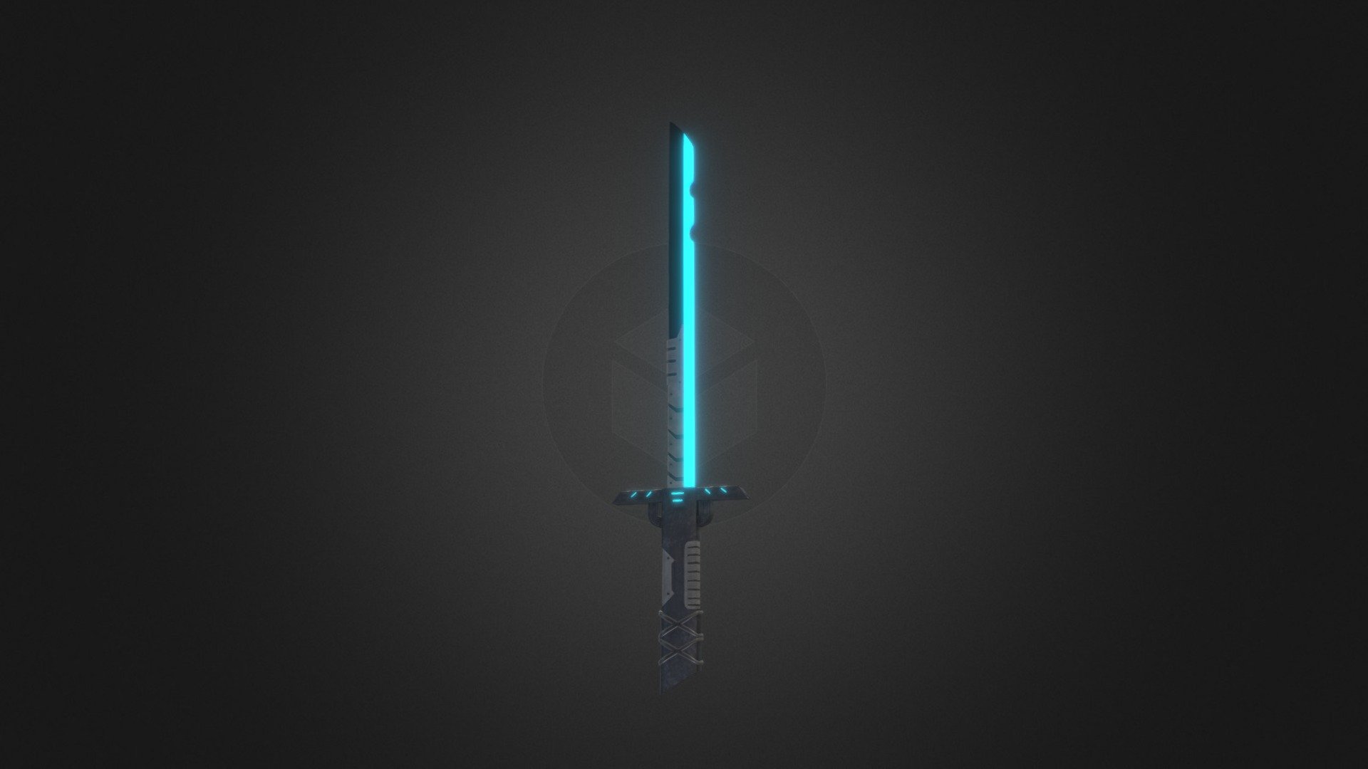 Futuristic Sword - 3D model by TheMem [3822487] - Sketchfab