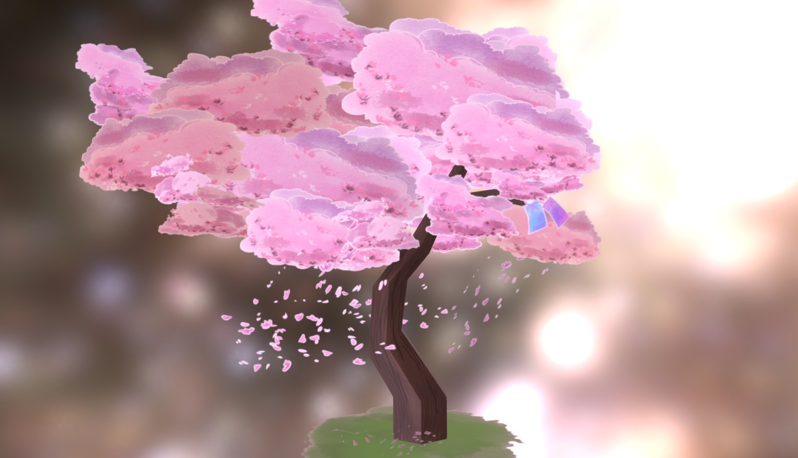 Sakura - 3D model by M.I.O (@bule20230sky) [38246f8] - Sketchfab
