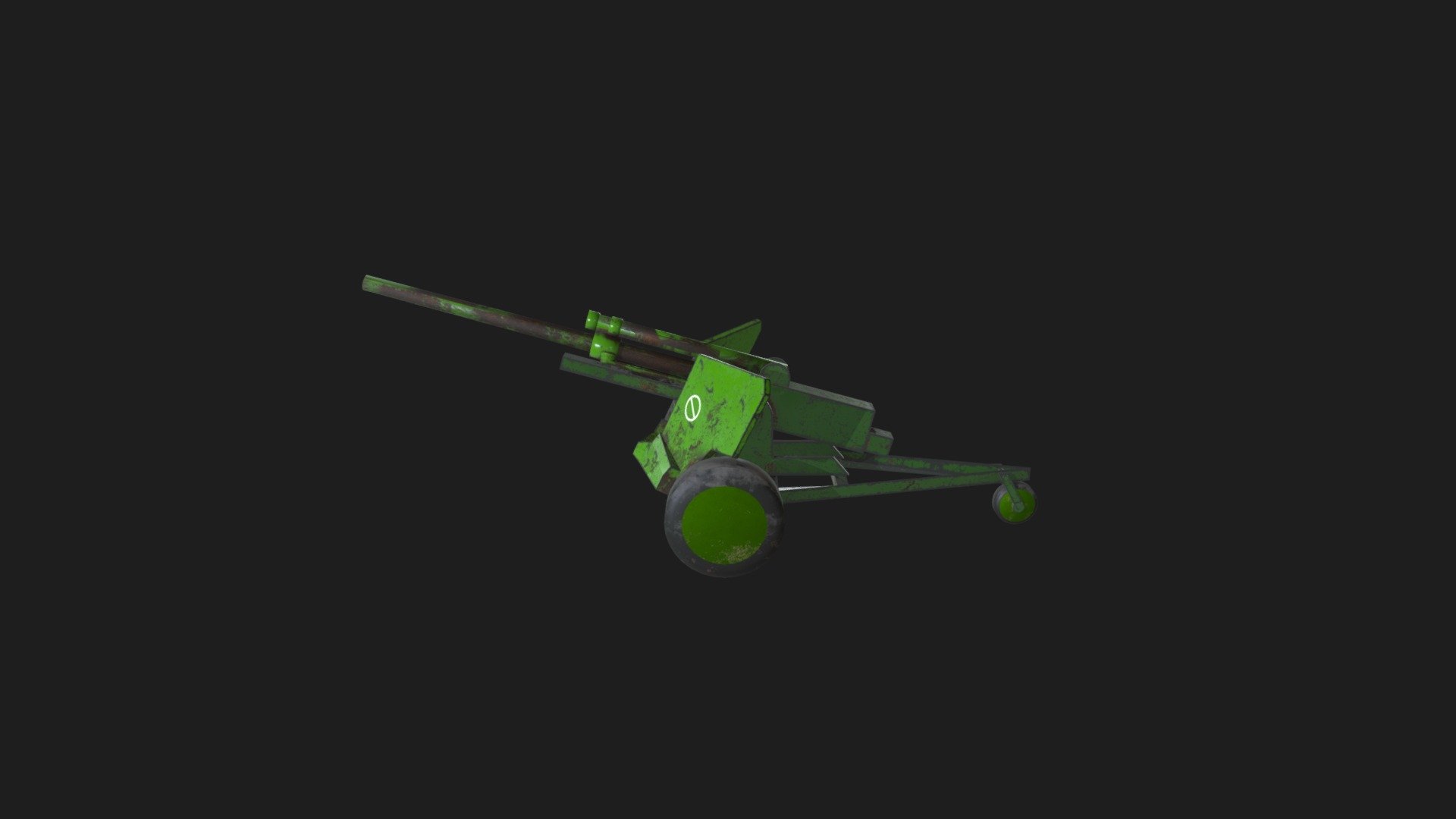 Anti Tank Gun - 3D model by G.Salmon (@G_Salmon) [382697f] - Sketchfab