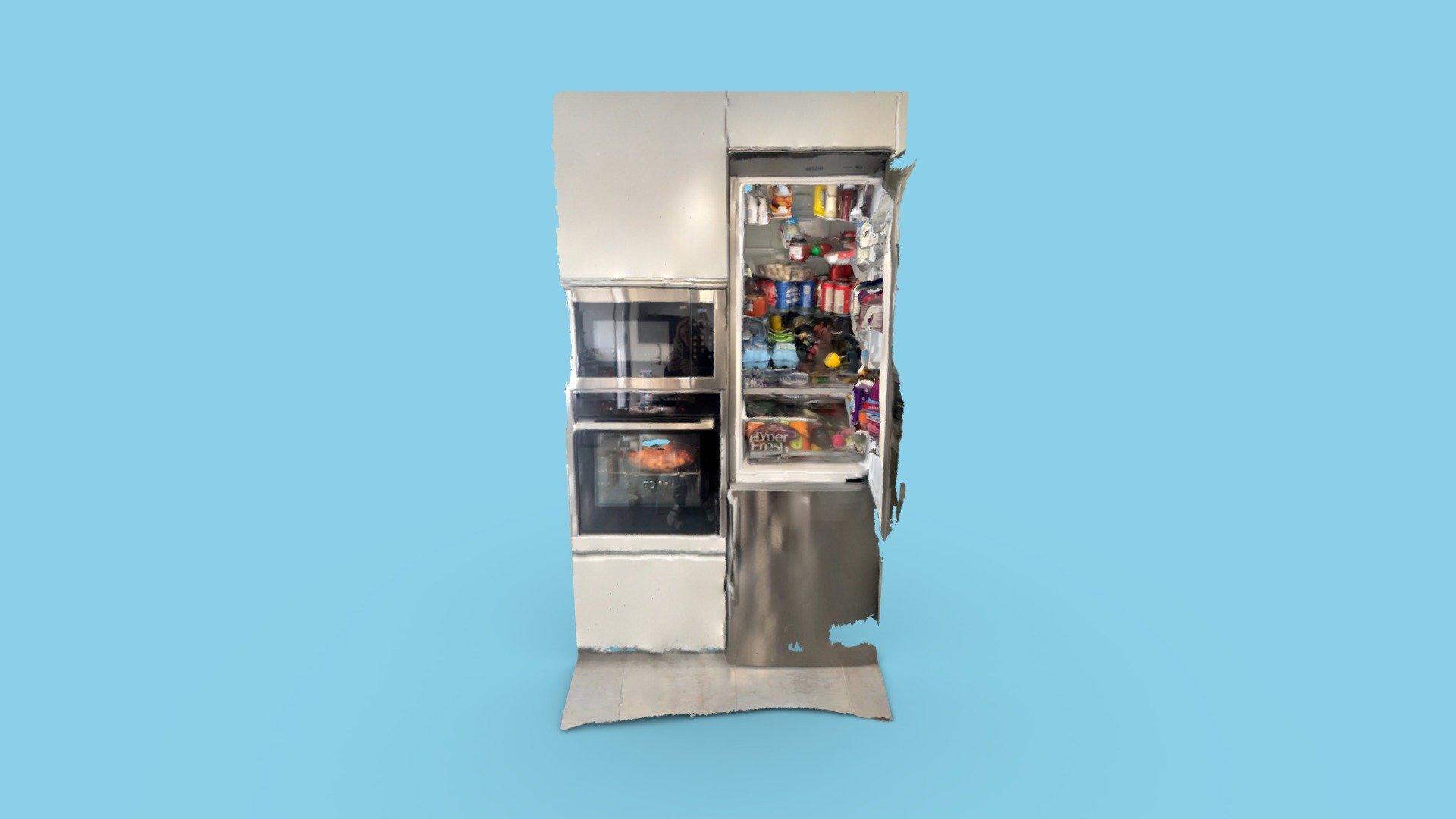 Fridge Scan - 3D model by patritevi [3828f31] - Sketchfab