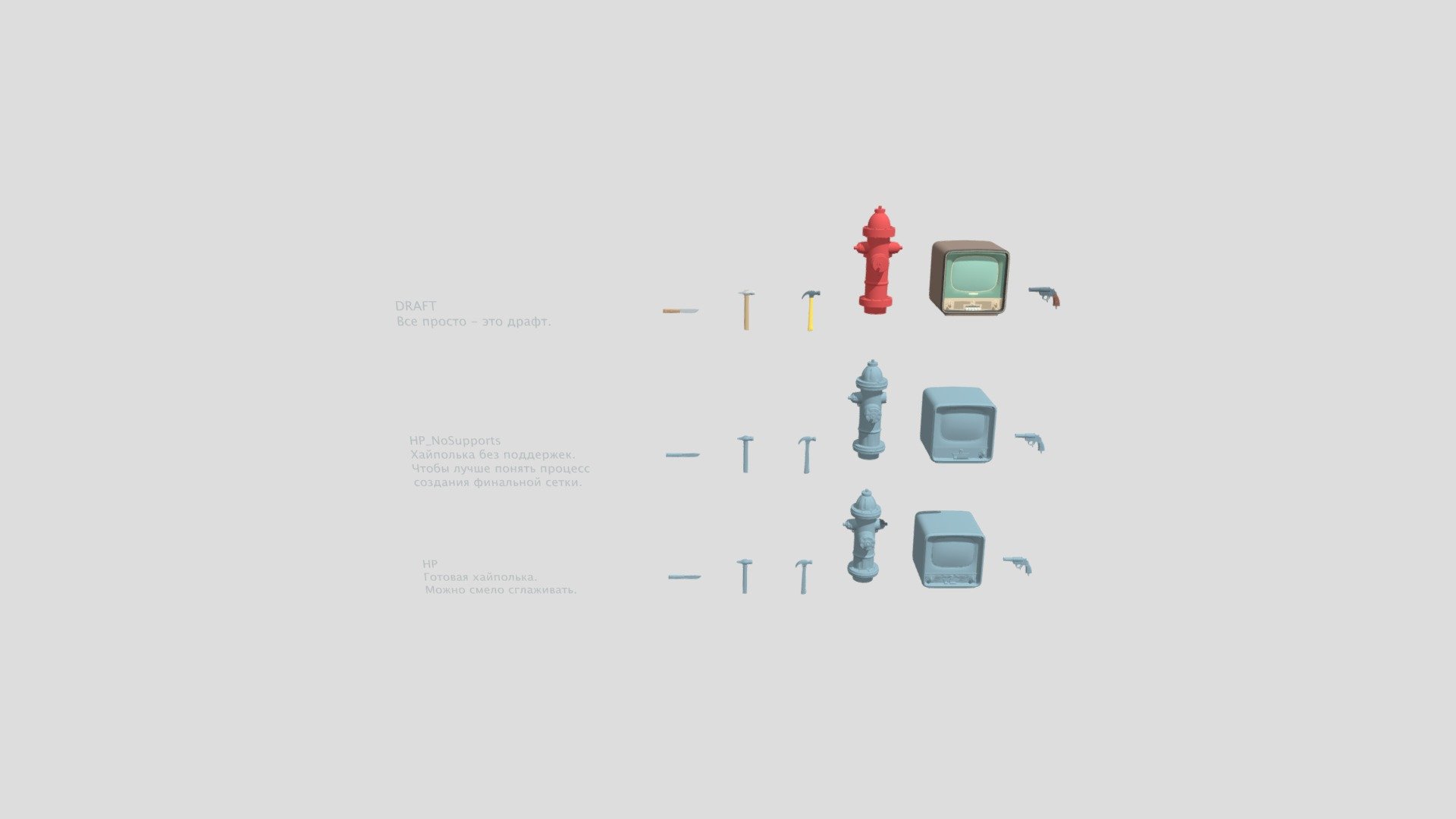 High Poly Completed - 3D model by mmgwork [3829790] - Sketchfab