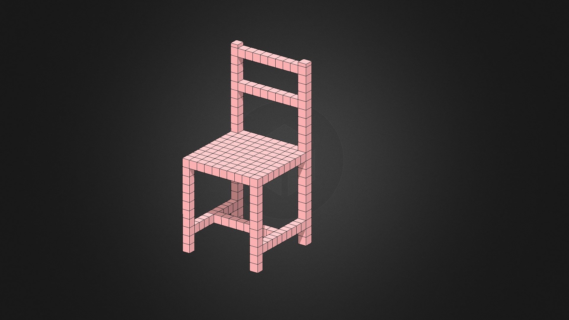 644230013Wooden Chair V2 - Download Free 3D model by 644230013 [382a9f3 ...