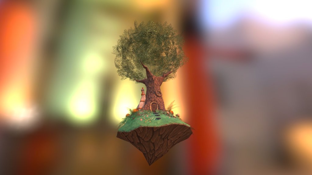 Fey Tree house - Download Free 3D model by AislingJane [382ae20 ...