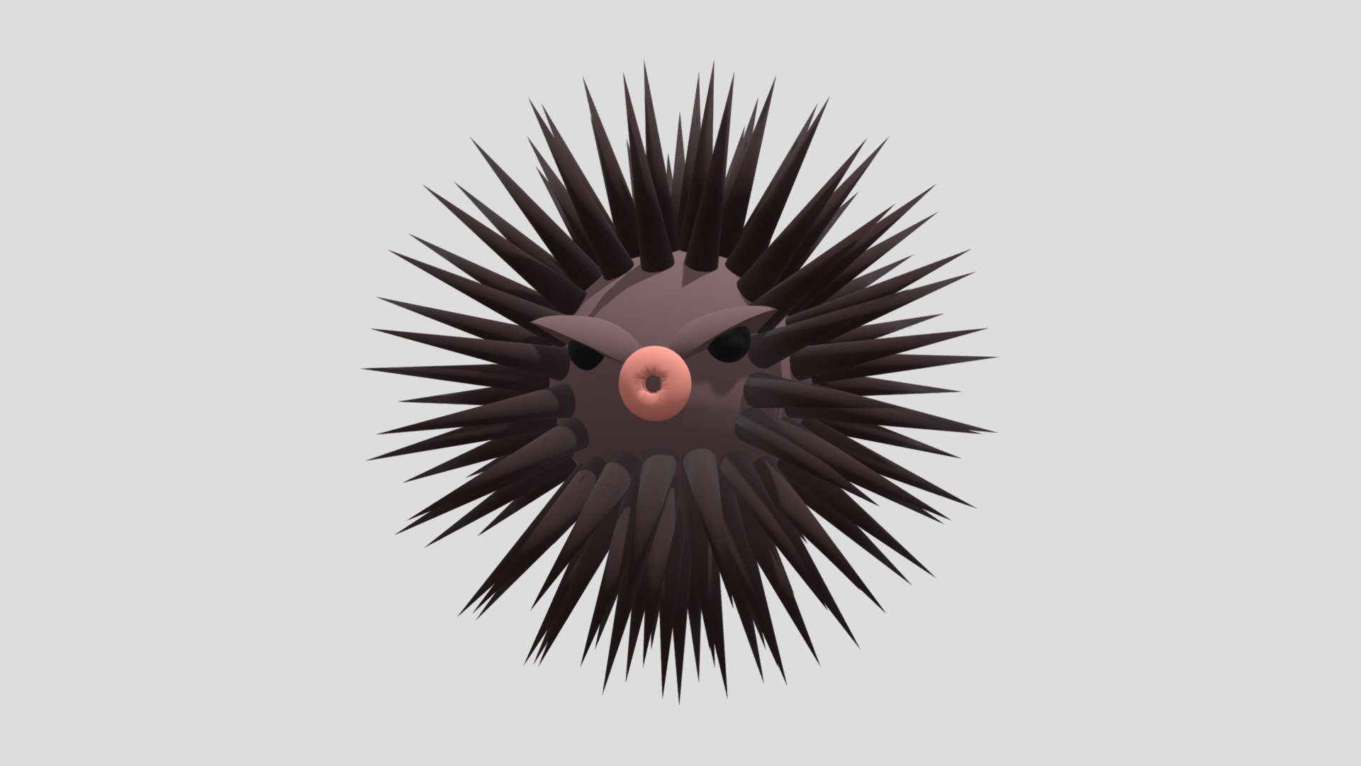 Spikey virus - 3D model by Patricia Rohrbacher (@patiii) [382ae65 ...