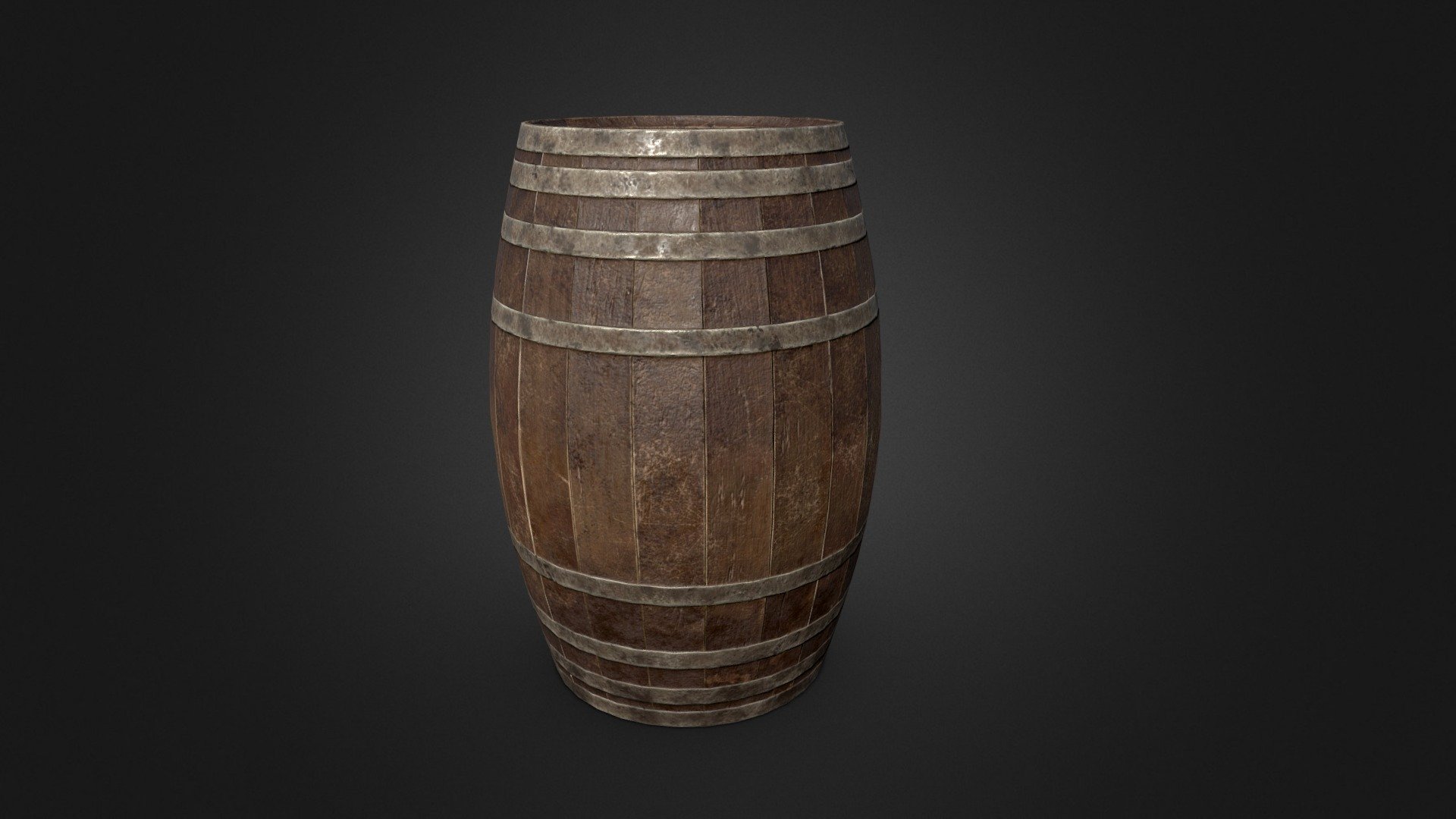 Basic Barrel - Download Free 3D model by Blender3D [382b6d2] - Sketchfab
