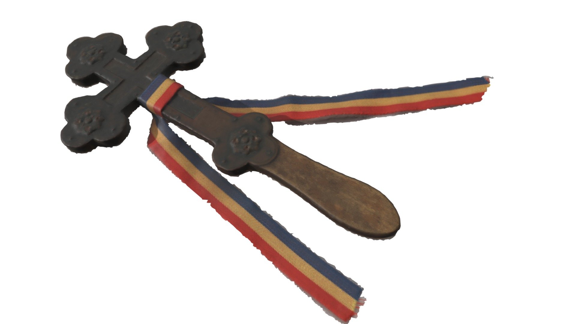 B9225 - Cruce de lemn - Download Free 3D model by Transylvanian Museum ...