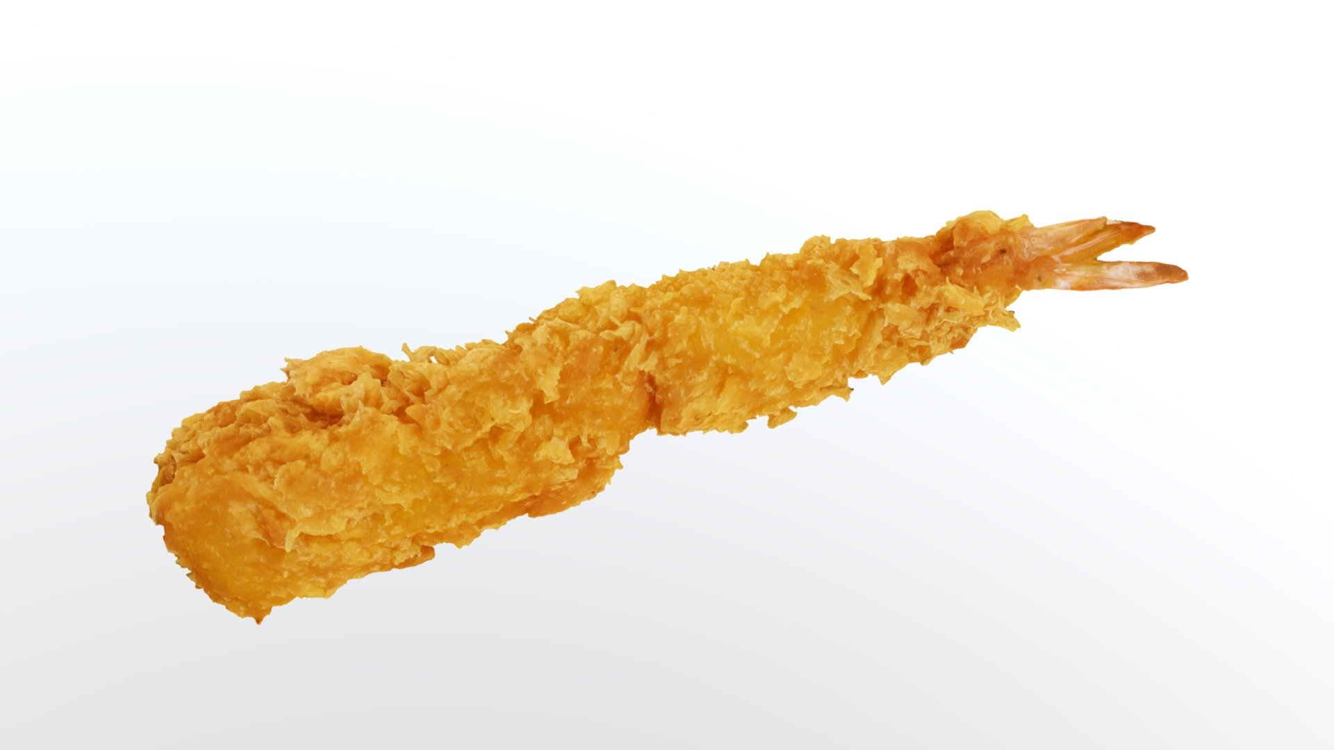 Fried Shrimp (3D scan) - Download Free 3D model by 3D scan studio "iris ...