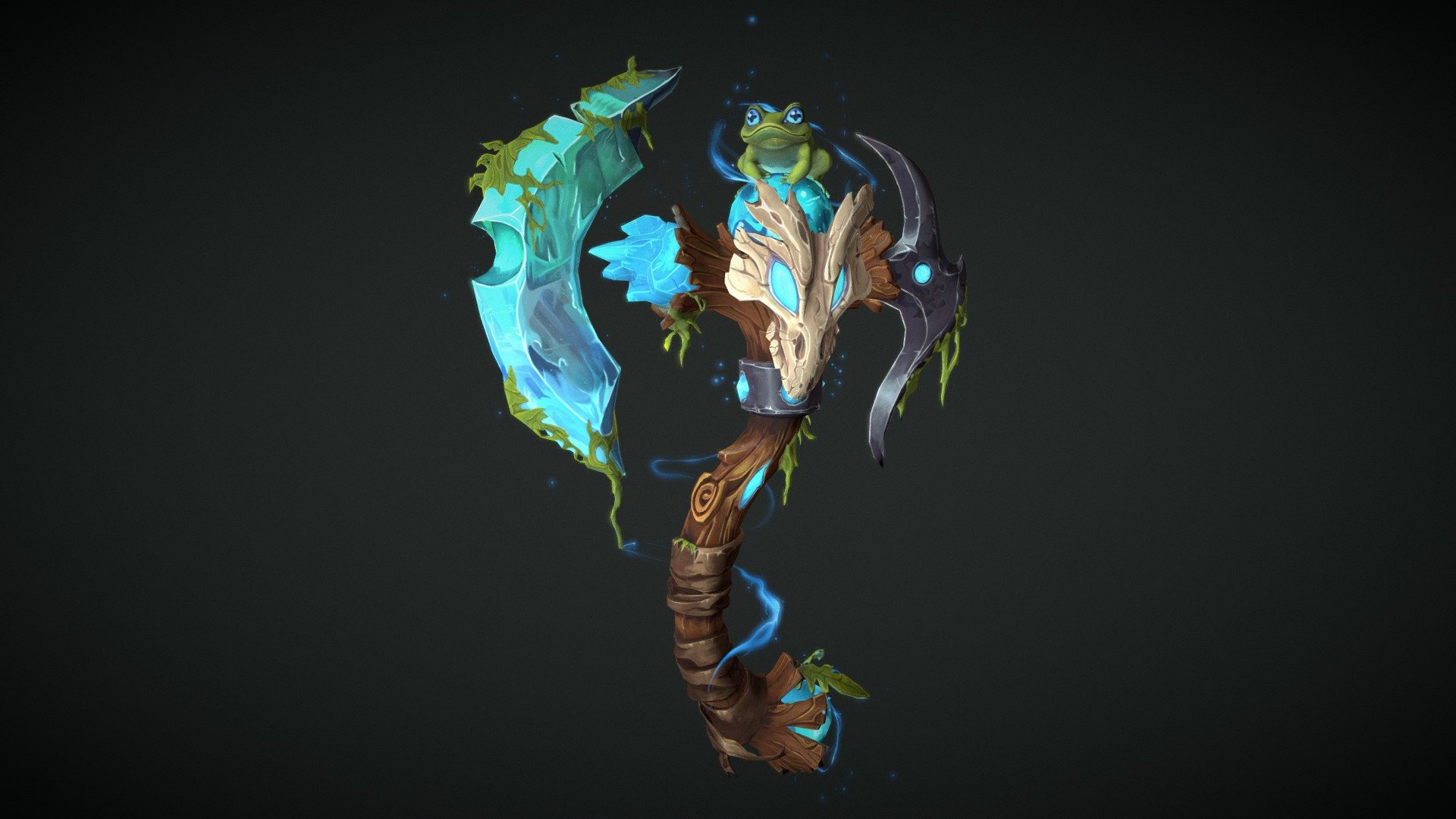 Green Axe - 3D model by vilop [3831b1d] - Sketchfab