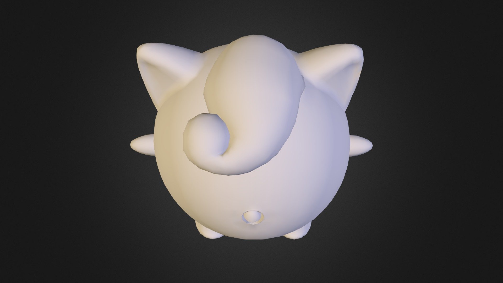 jigglypuff - 3D model by 9jda9w [383580a] - Sketchfab
