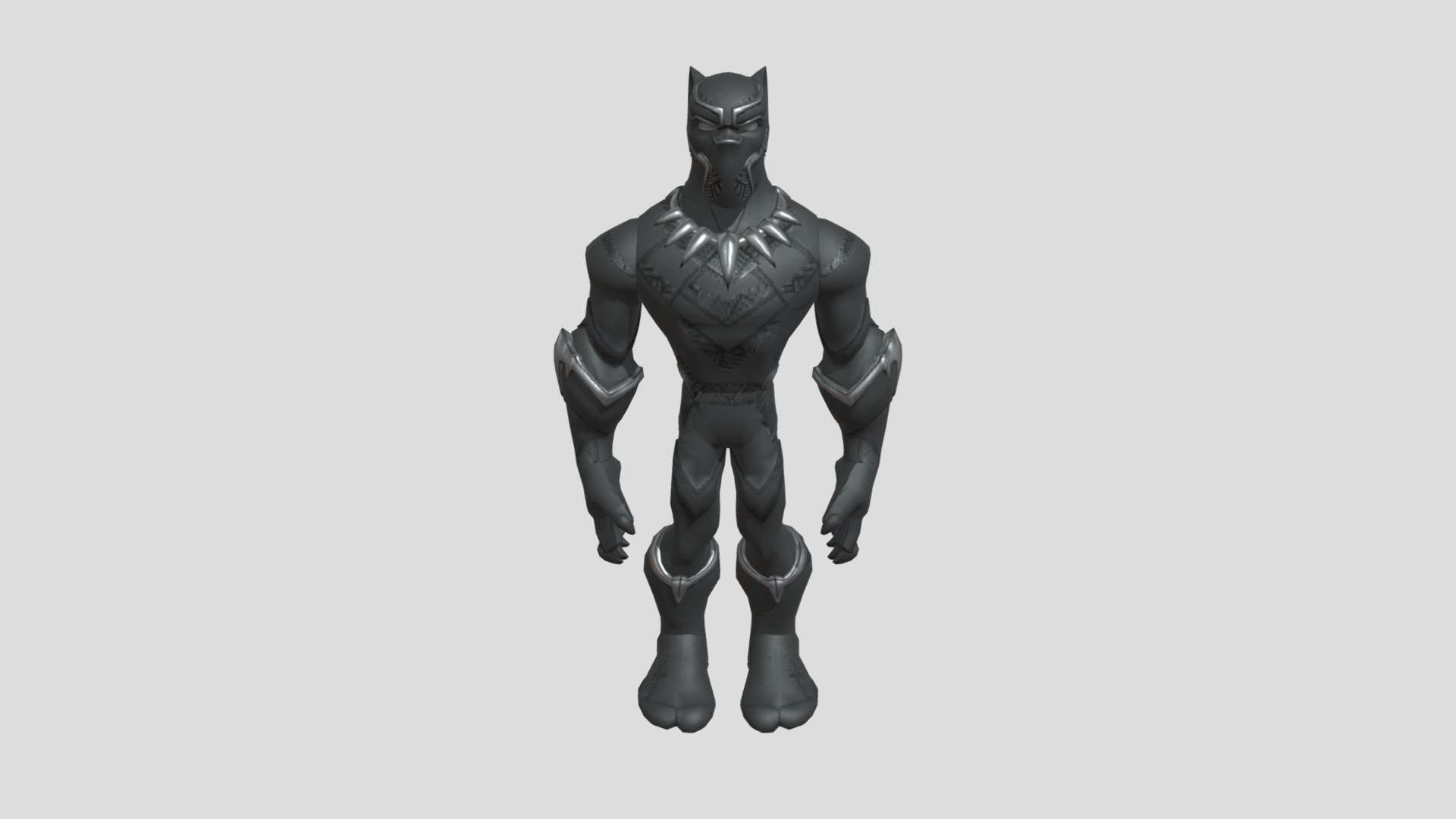 Disney Infinity 3.0 - Black Panther - Download Free 3D model by ...