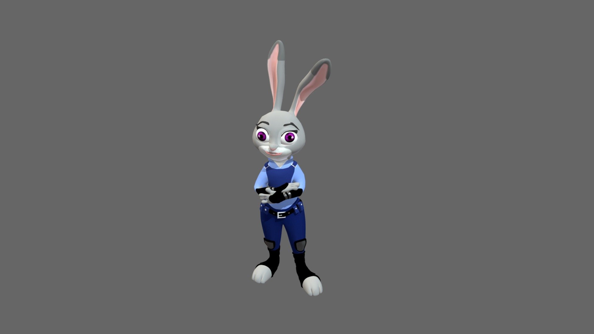 Judy Hopps: Cartoon Character - 3D model by aigerimserikbai [38389ef ...
