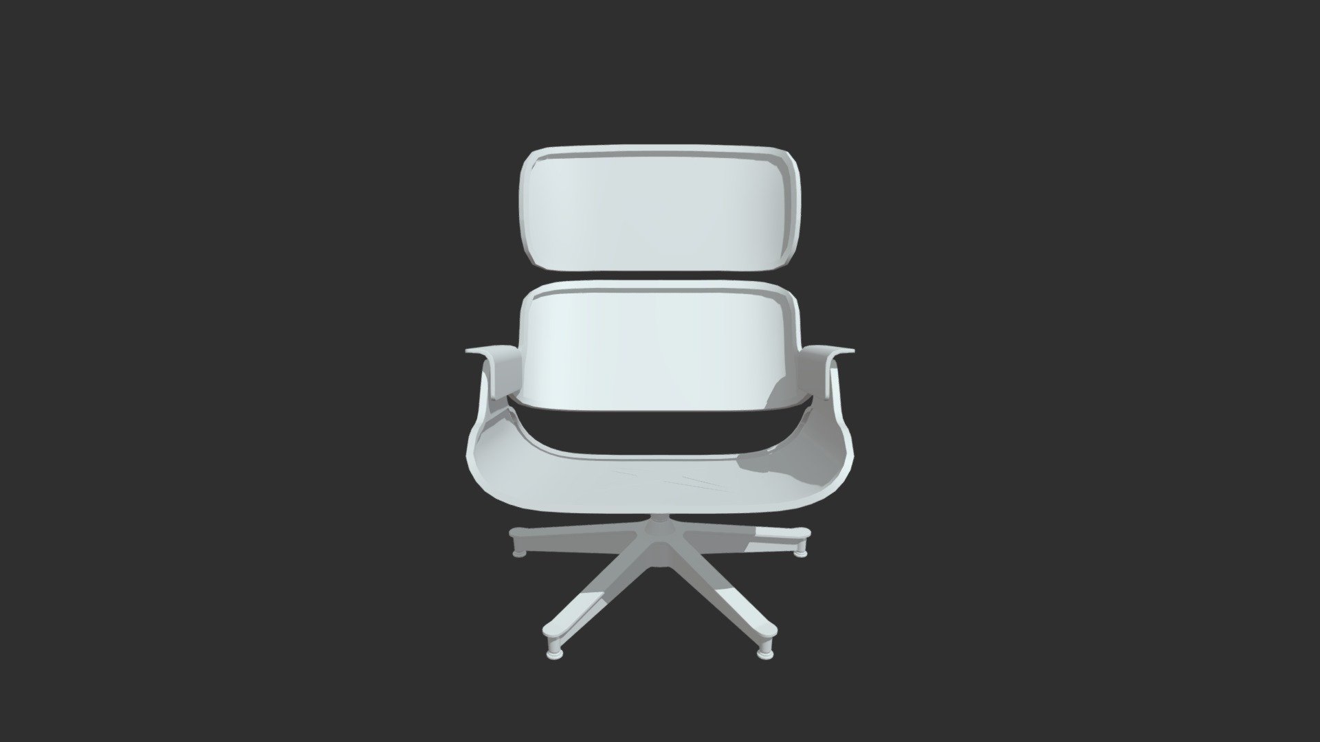 Eames Chair - 3D model by Rey Teo (@reyteo) [3838fa2] - Sketchfab