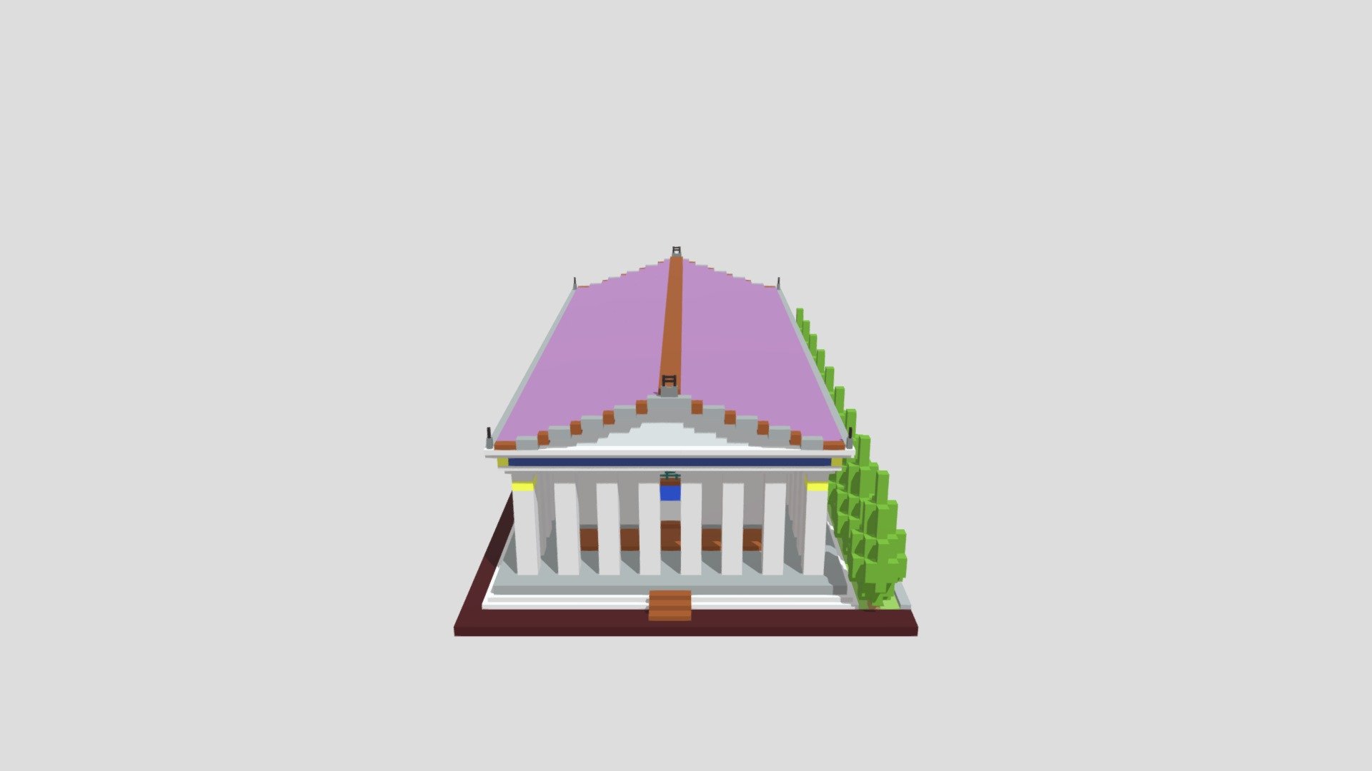 Minecraft Acropolis Temple - Download Free 3D model by Tigerar1 ...