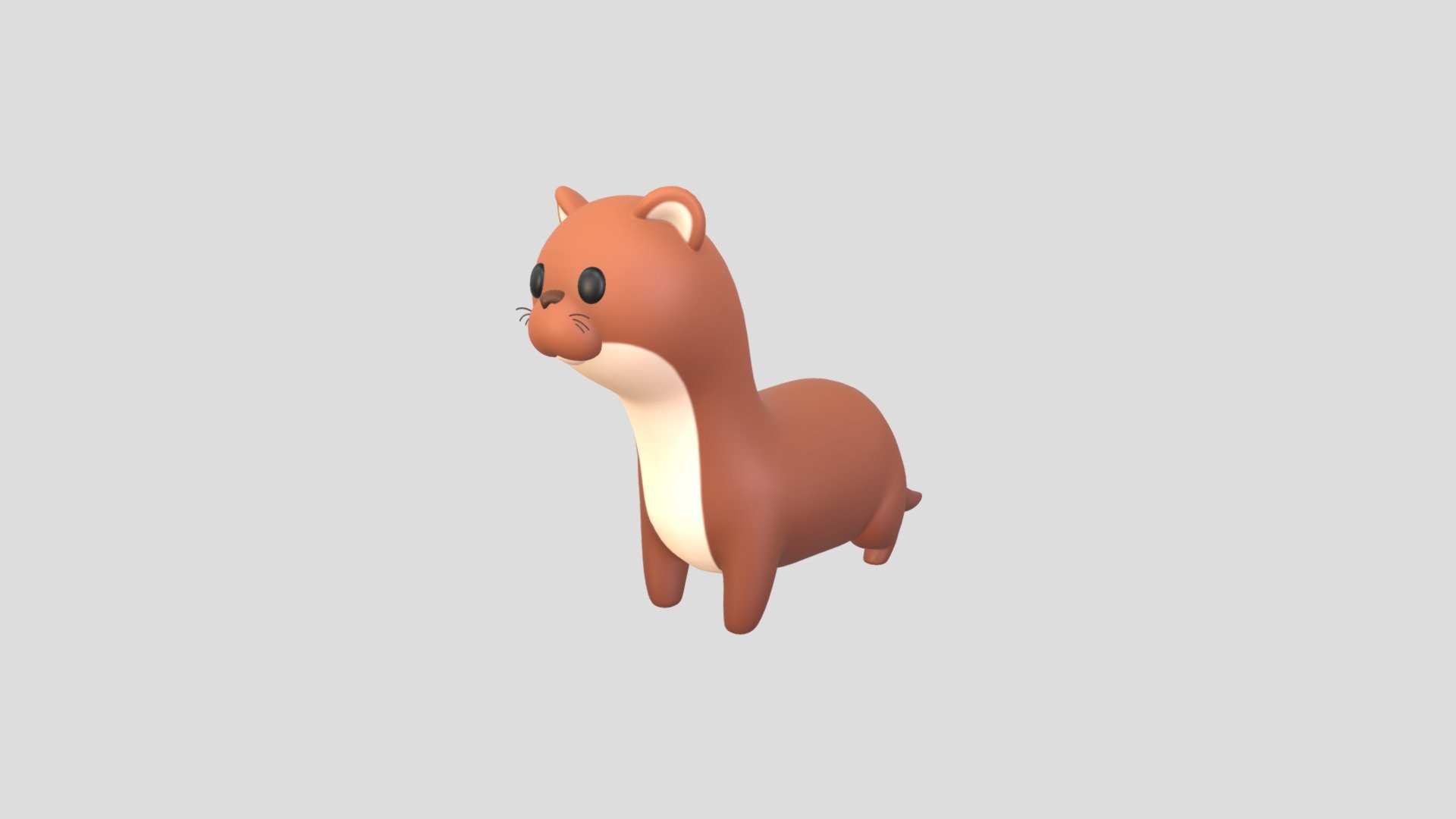 Character288 Weasel - Buy Royalty Free 3D model by BaluCG [383a778 ...