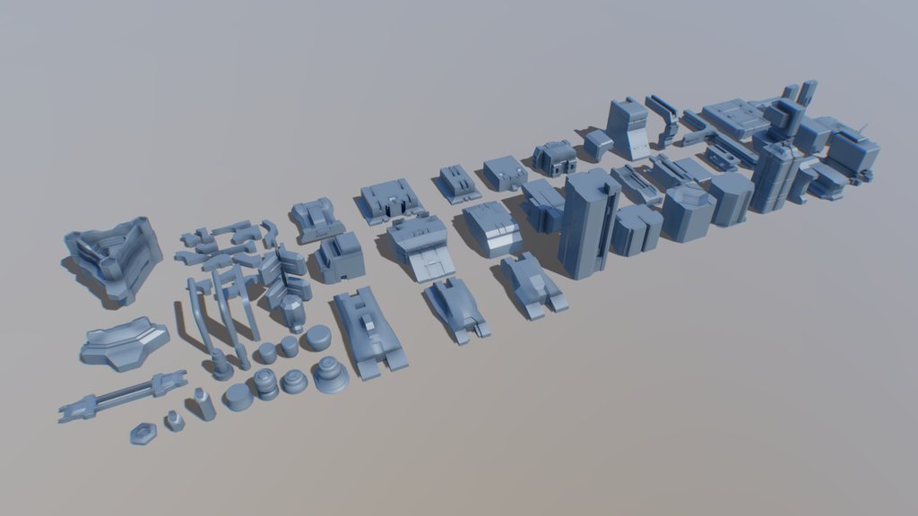 kitbash - A 3D model collection by 𝖟𝖙𝖗𝖟𝖙𝖗 (@ztrztr3) - Sketchfab