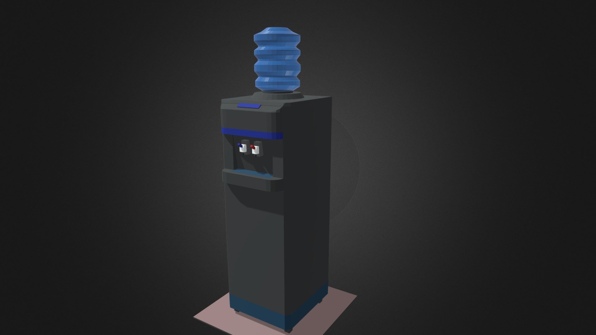 Low poly Drinking Fountain - Download Free 3D model by omri_ha_muglob ...