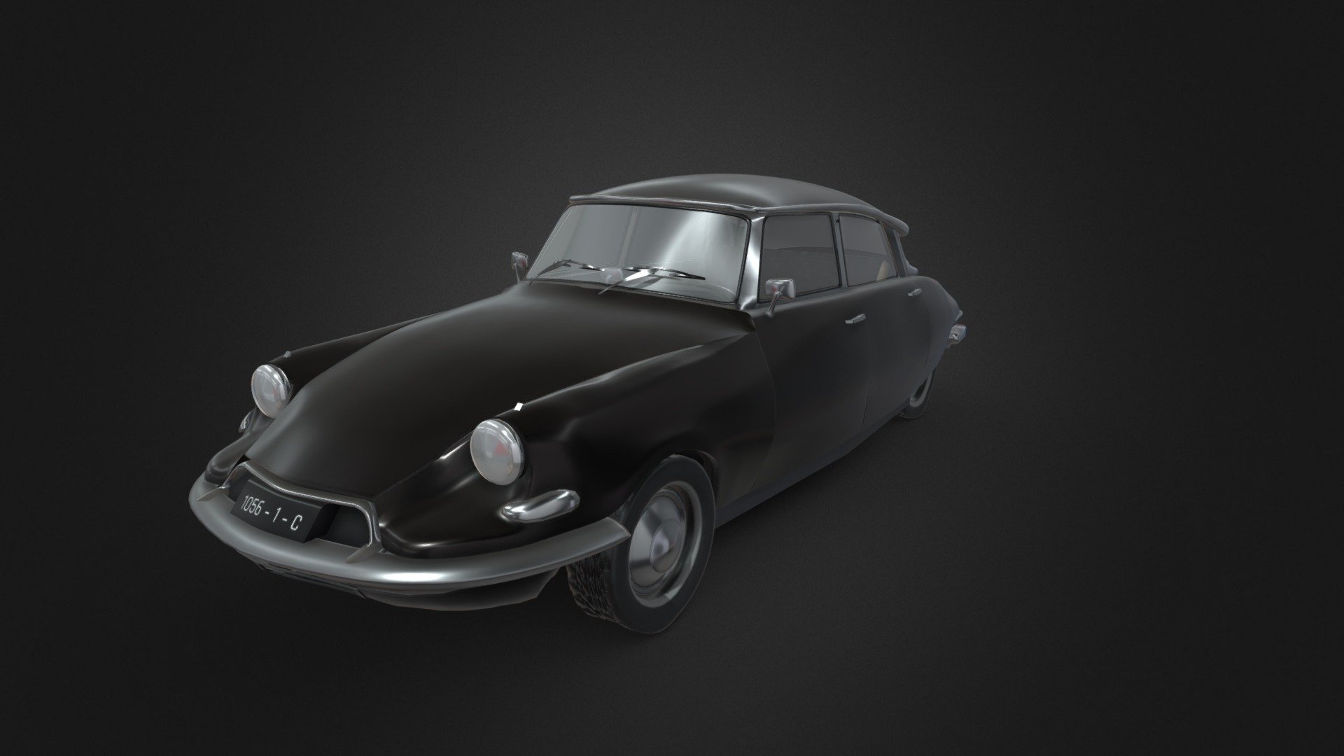 Citroën DS 19 - Buy Royalty Free 3D model by L'Atelier 5D ...