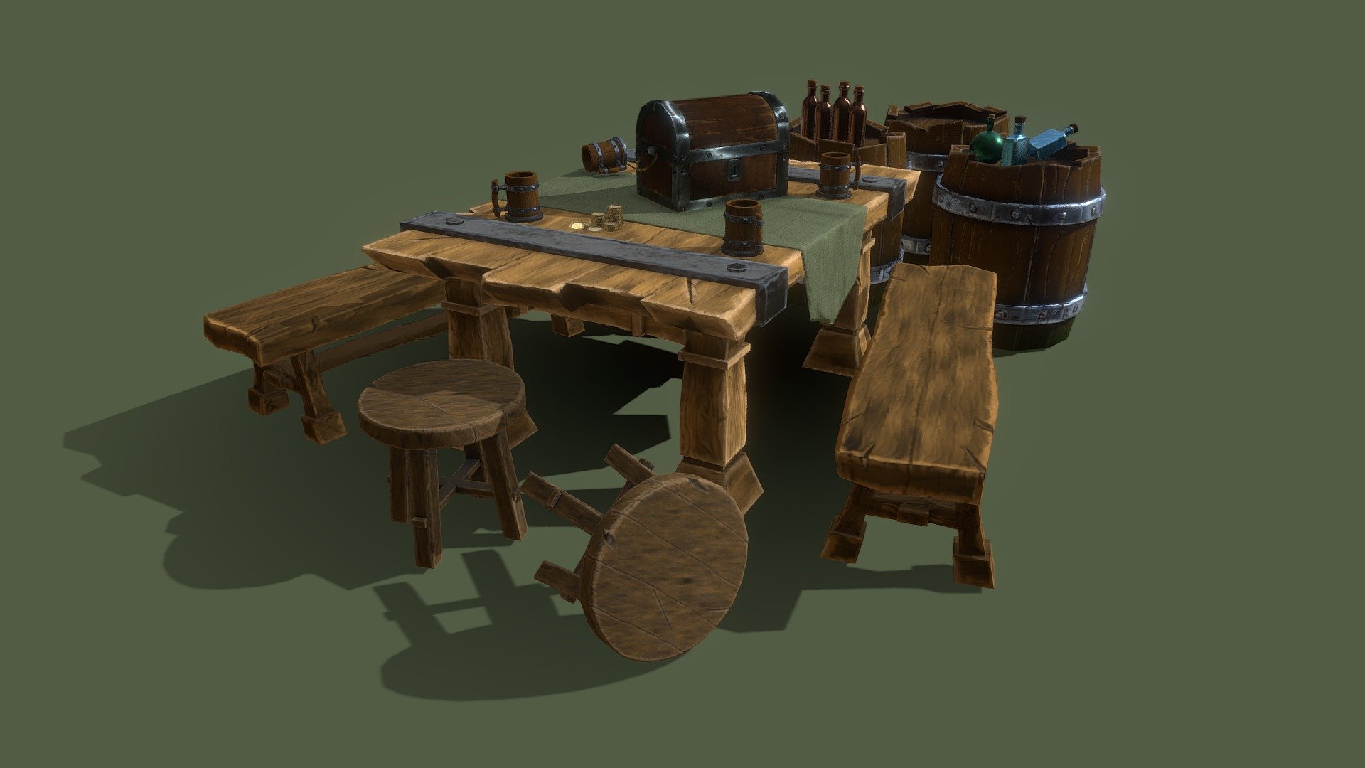 Game Assets - Download Free 3D model by Kai To (@cyko3d) [383c05b ...