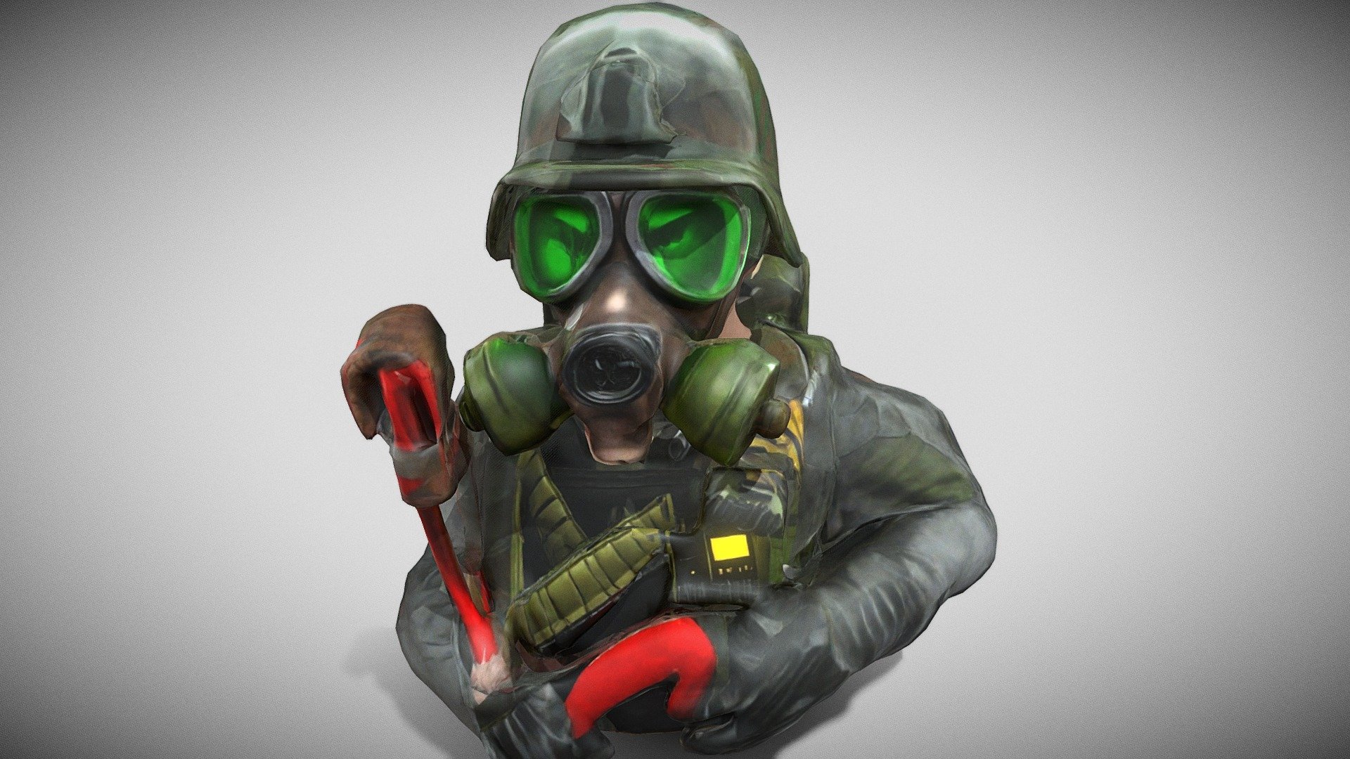 half life opposing force soldier - 3D model by 4DigitalARTS ...