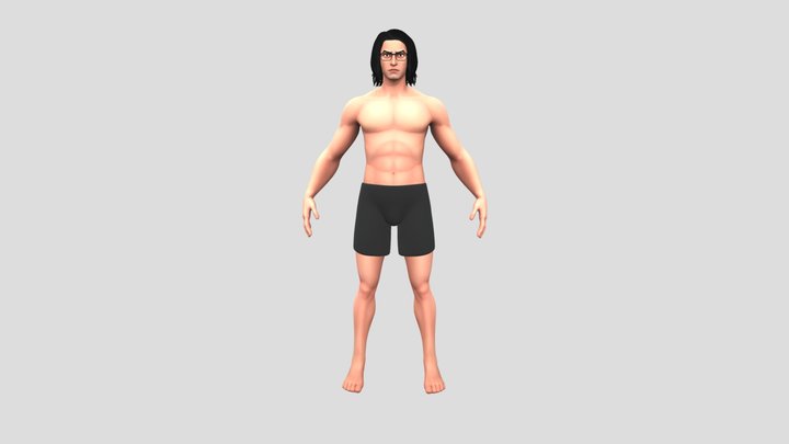 Male-character 3D models - Sketchfab