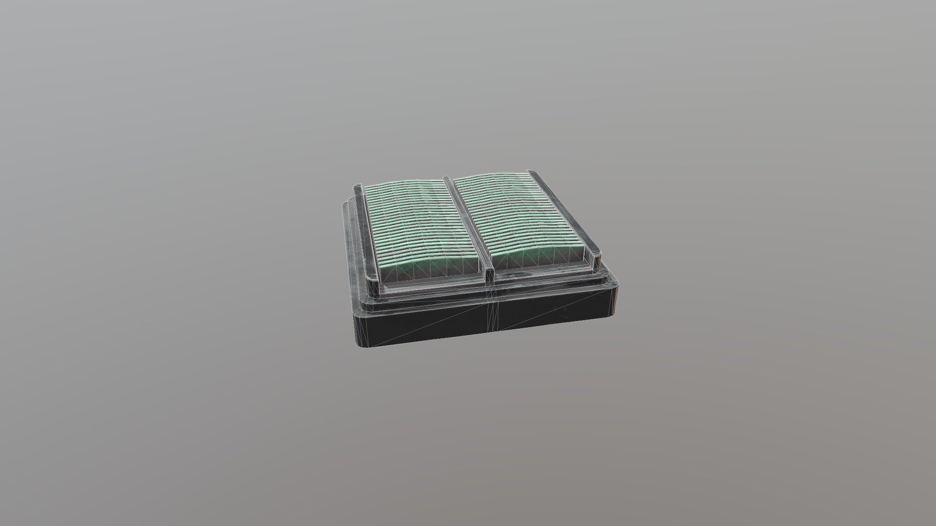 Dusty Engine Air Filter - 3D model by RubioLlamosas [383f194] - Sketchfab