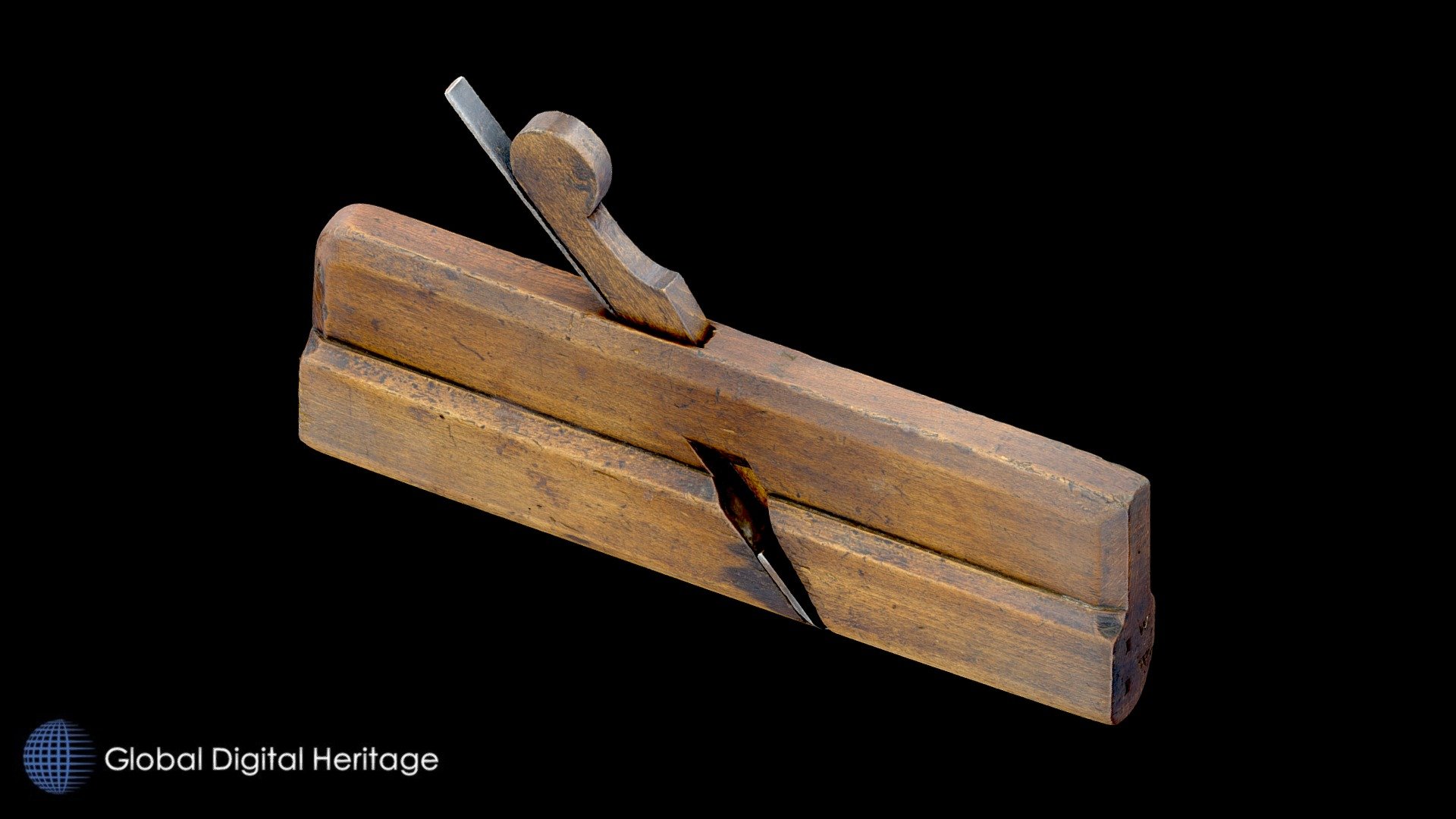 01804 Robert Wooding Moulding Plane 1706-1739 - Download Free 3D model ...