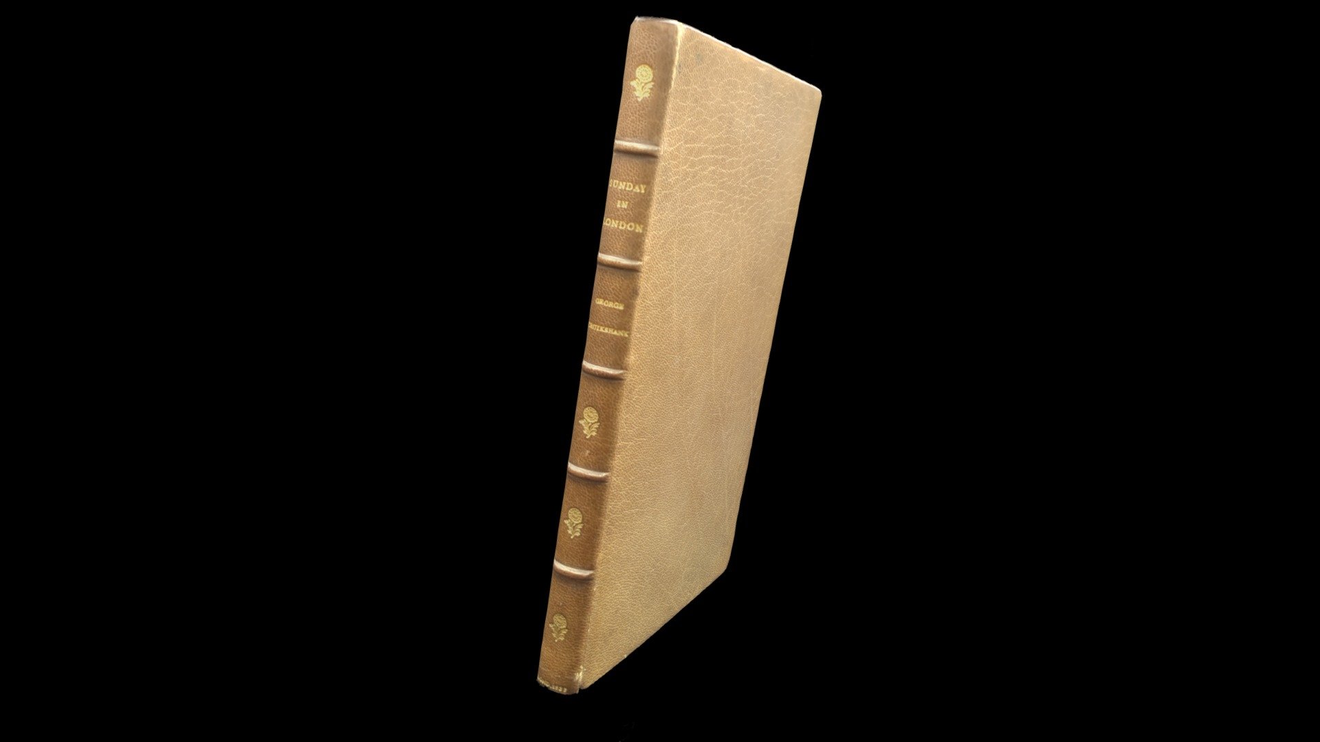 Goatskin binding circa 1880 - 3D model by Huw Sandaver (@hsandaver ...