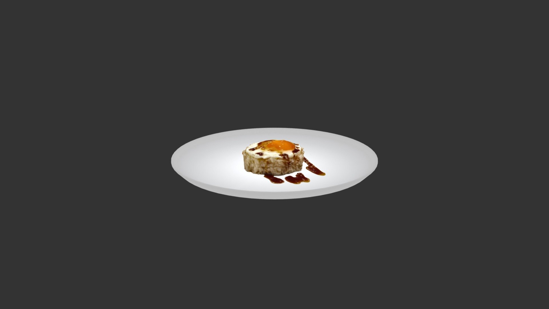 Fried Rice With Egg - 3D model by alex.alexandrov.a [383f877] - Sketchfab