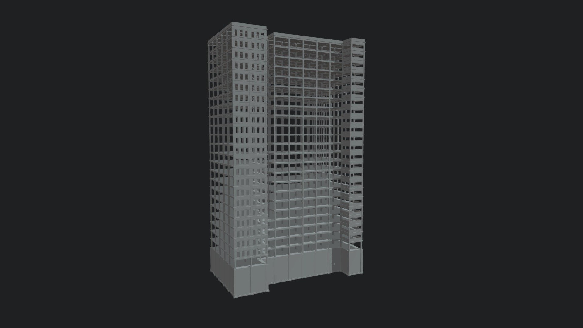 Structural Framework \ SF003 - 3D model by Amir Baloch (@amirbaloch ...