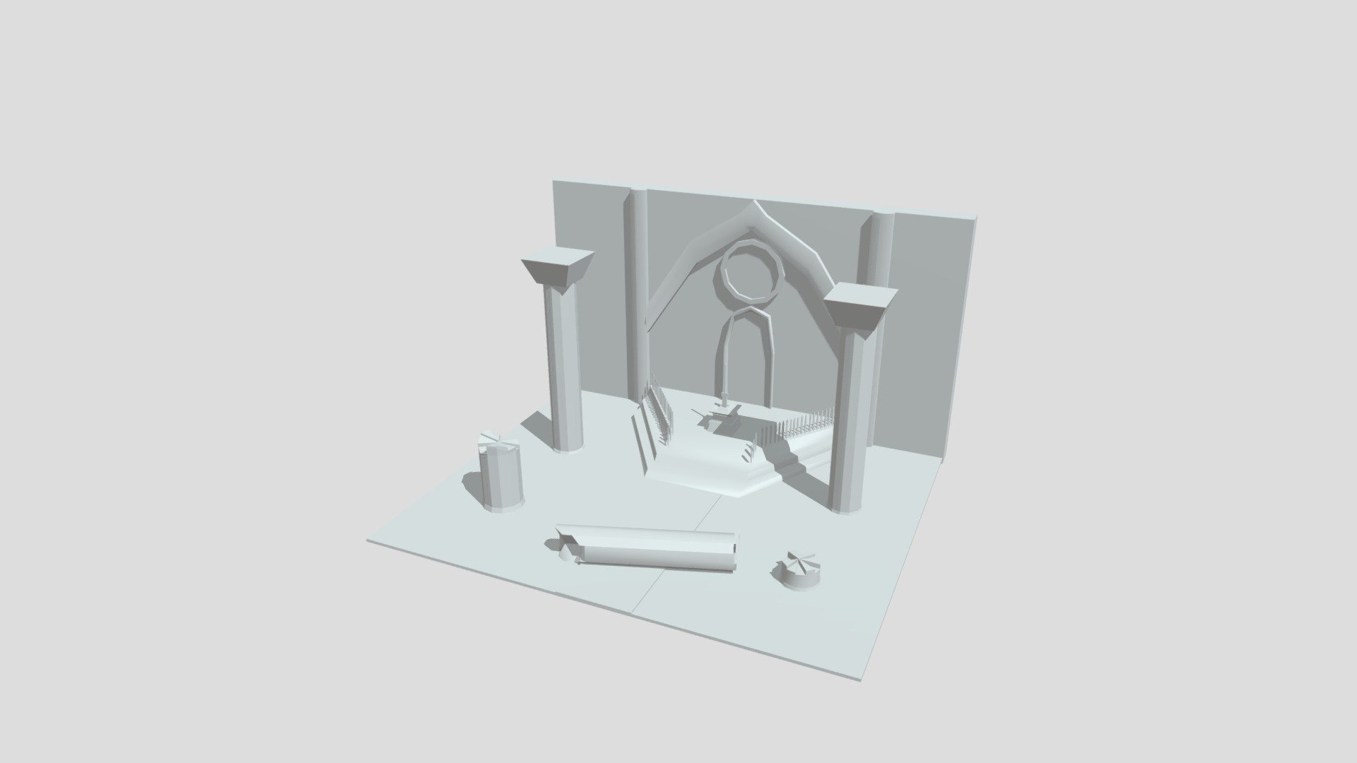 Mc Rae Sword Altar - 3D model by BMCRAE2 [384080b] - Sketchfab
