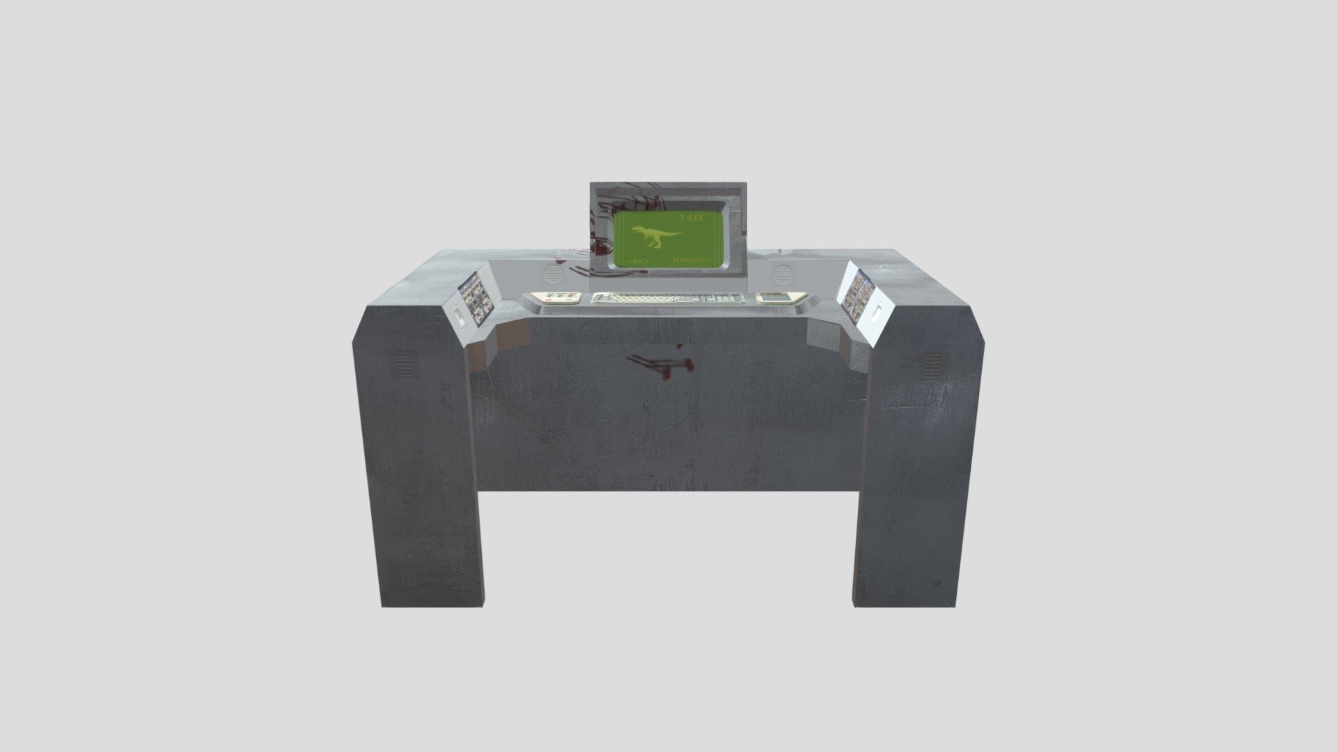 Dino Death Console - 3D model by HanksArt [384126f] - Sketchfab