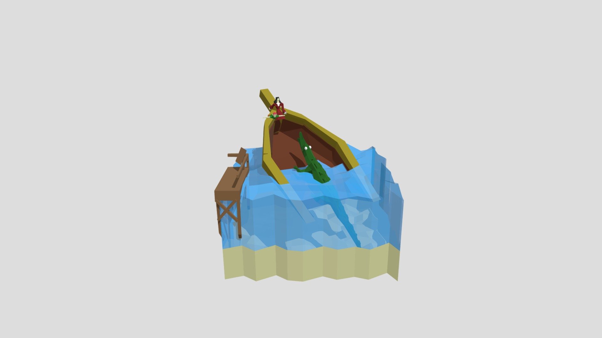crocky SCALE - 3D model by imagy [3842244] - Sketchfab