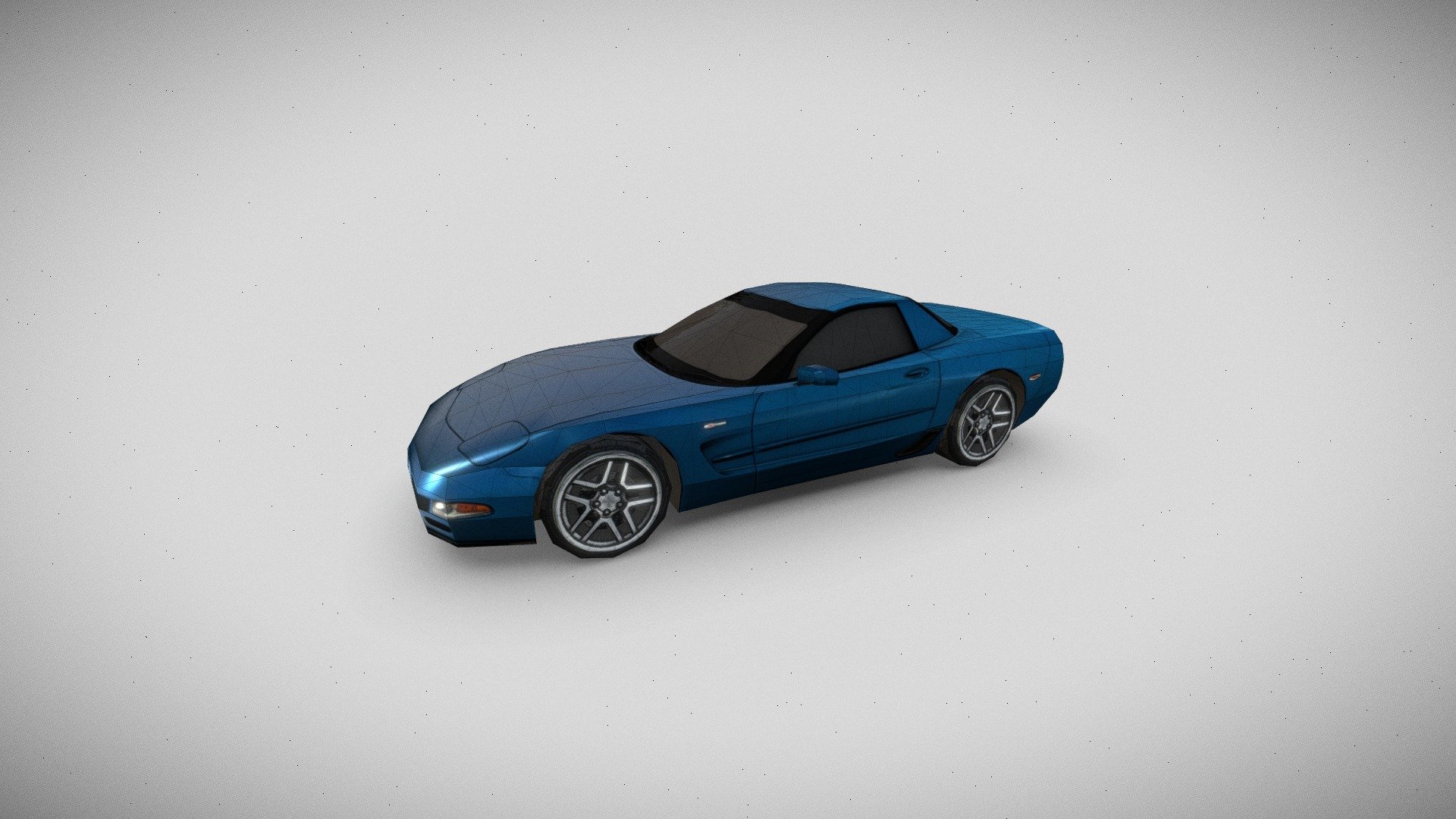 Corvette | Low Poly - Download Free 3D model by ARCTIC WOLVES™ (@arctic ...