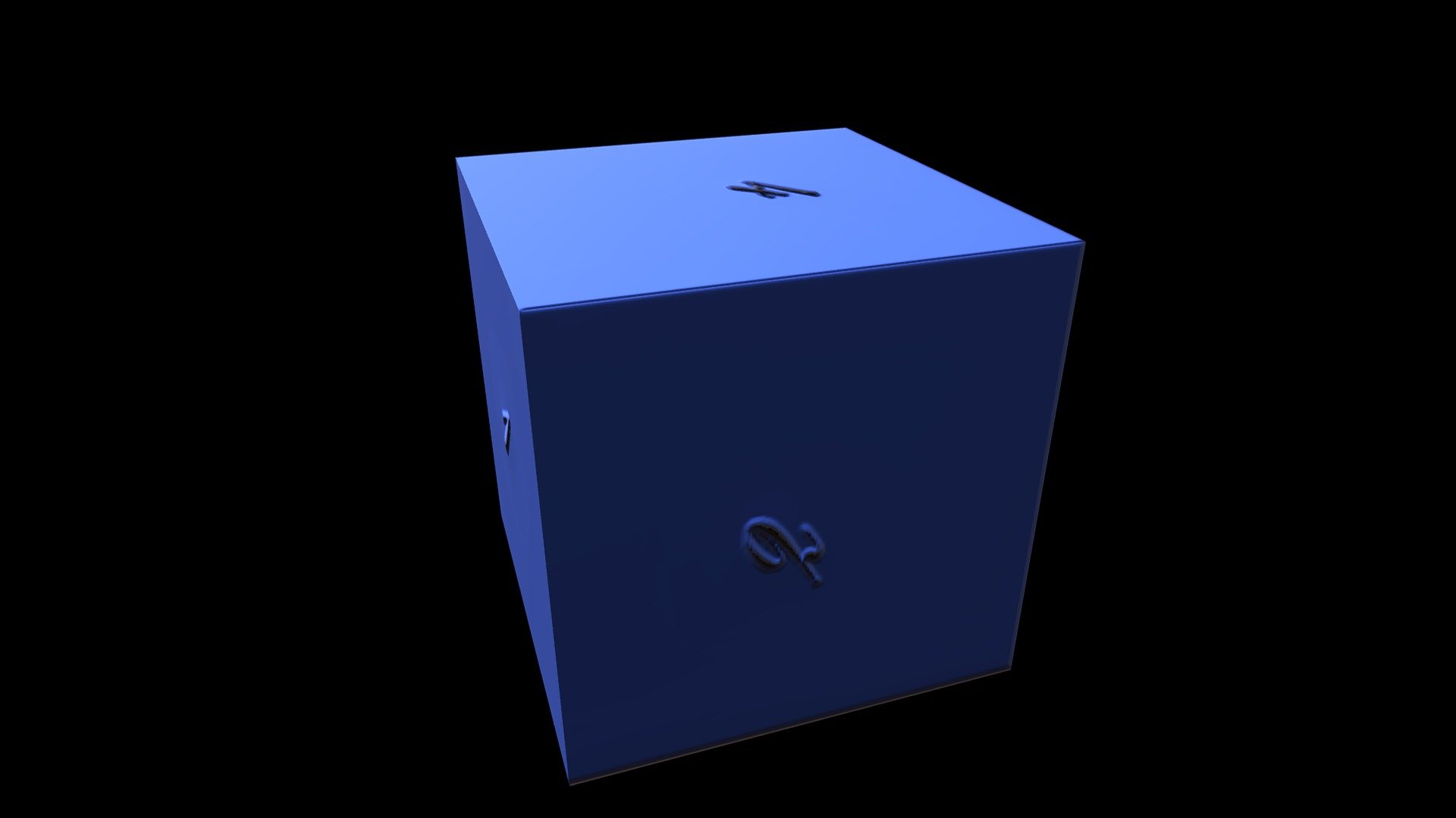 D6 Cube - 3D model by Trevor Goode (@TGoode) [3845247] - Sketchfab
