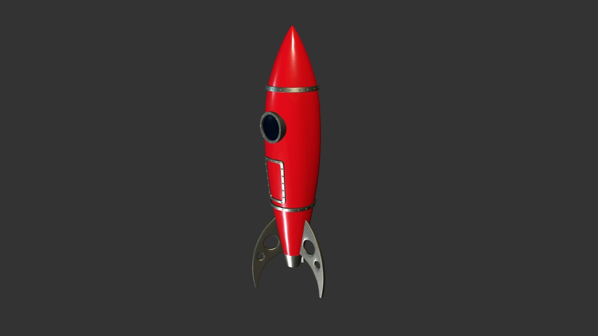 Rocket Ship - 3D model by kkashyap [384591c] - Sketchfab